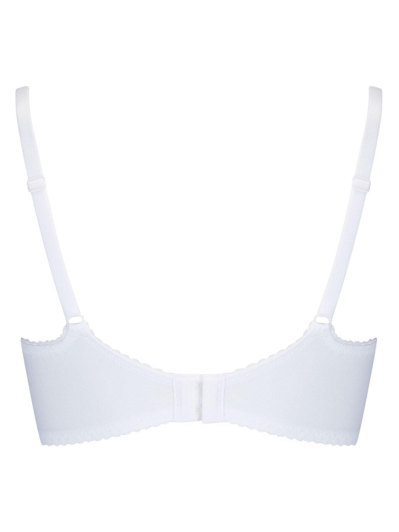 Pour Moi Rosalind Full Cup Underwired Bra - White | Littlewoods