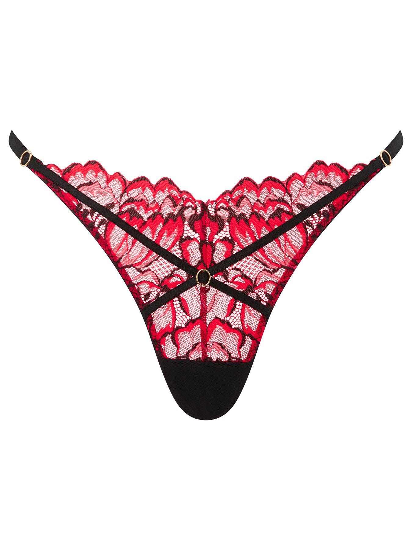 Ann Summers Nightfall String - Black/Multi | Littlewoods