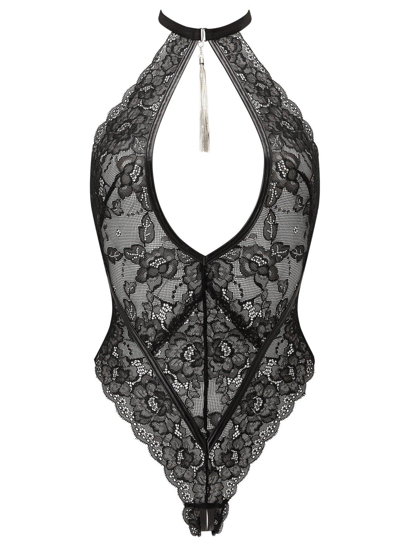 Ann Summers Fascinate Crotchless Body - Black | Littlewoods