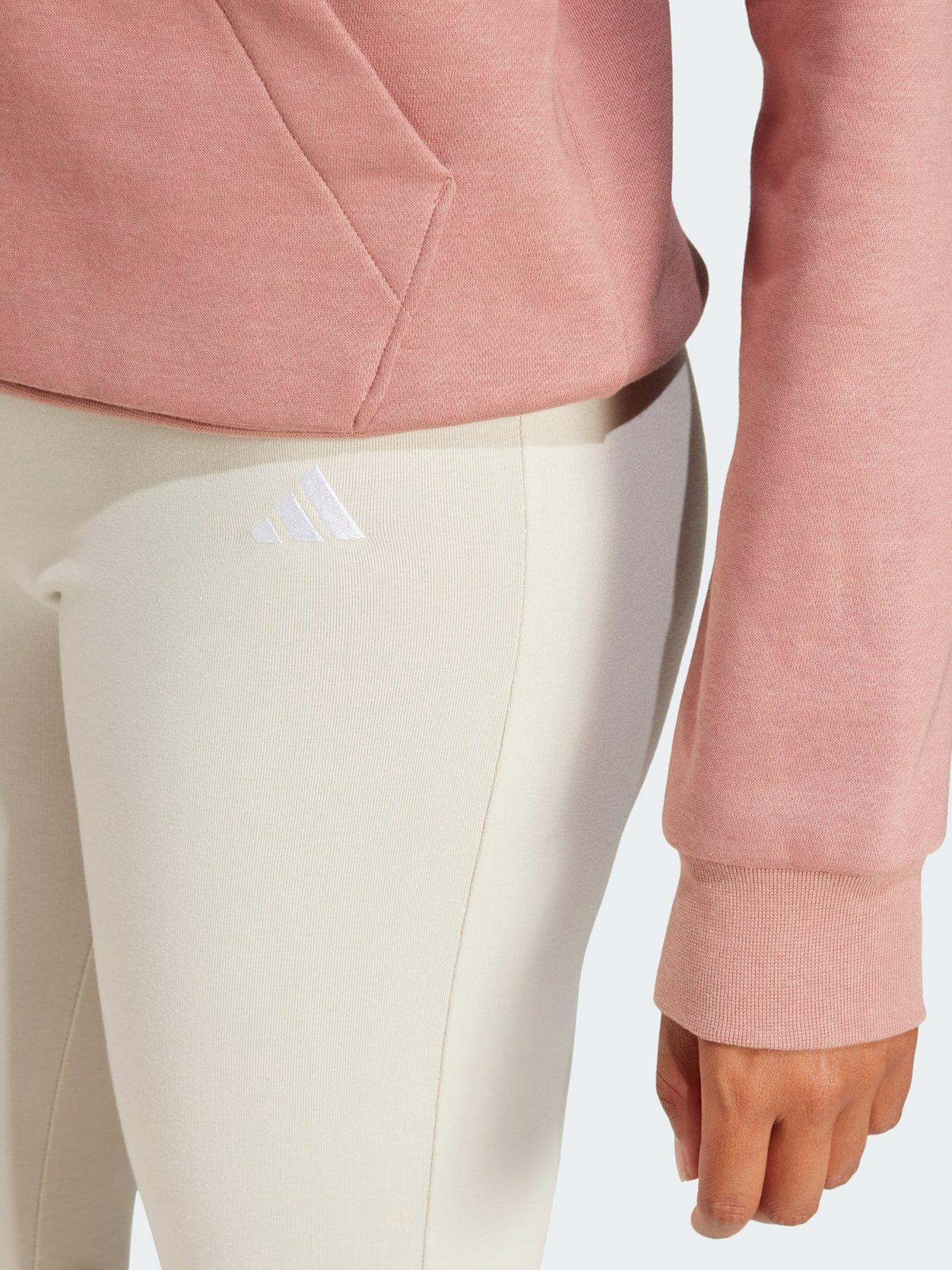adidas Essentials Small Logo Flared Leggings | Littlewoods
