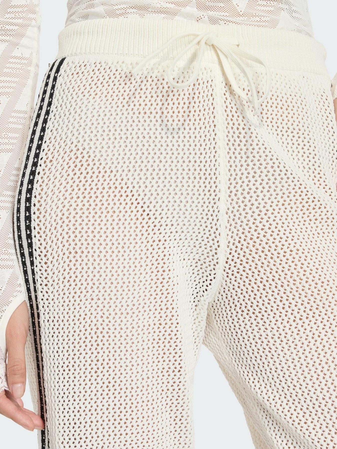adidas Originals Knitted Crochet Firebird Tracksuit Pants | Littlewoods