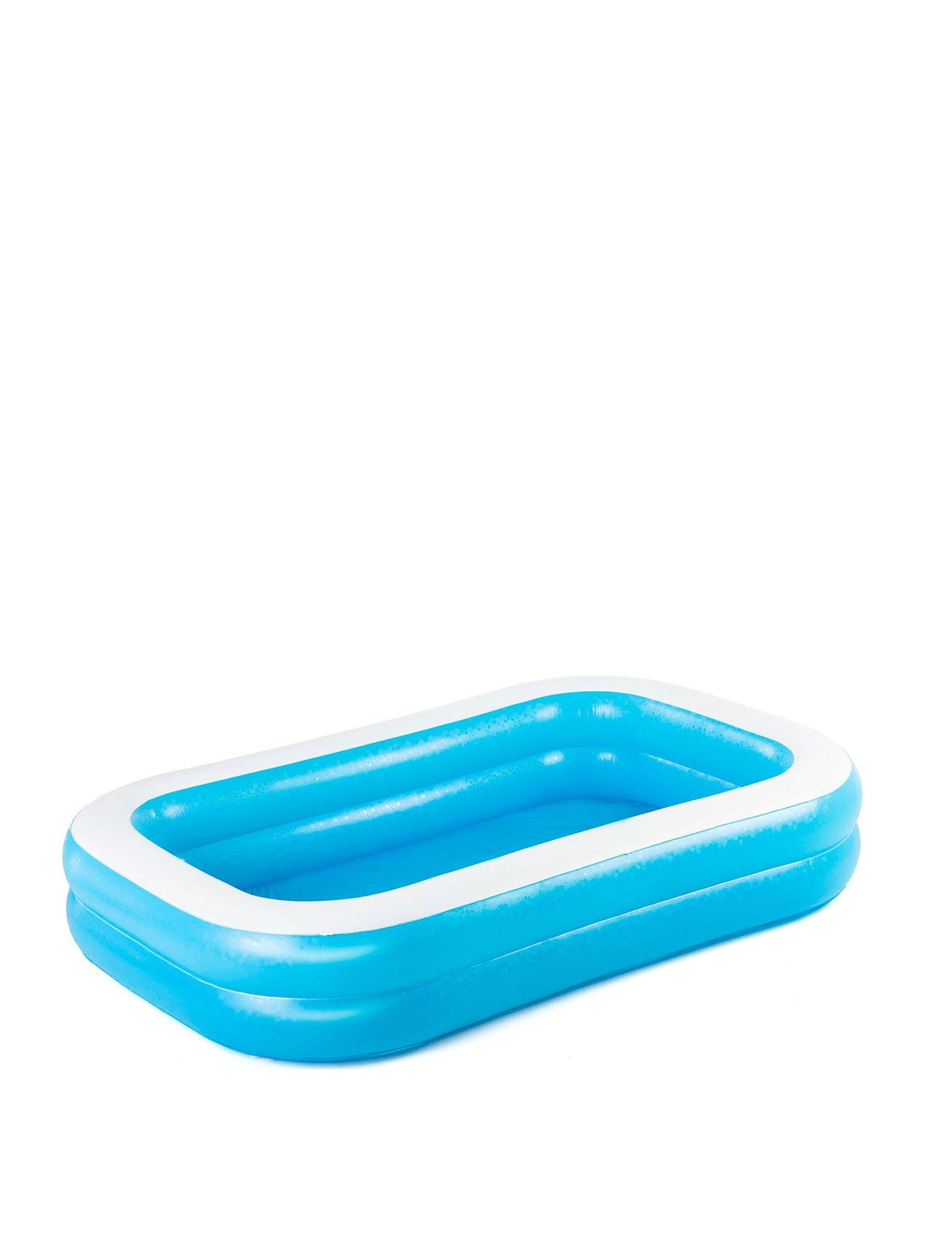 Bestway Blue Rectangular Family Pool | Littlewoods
