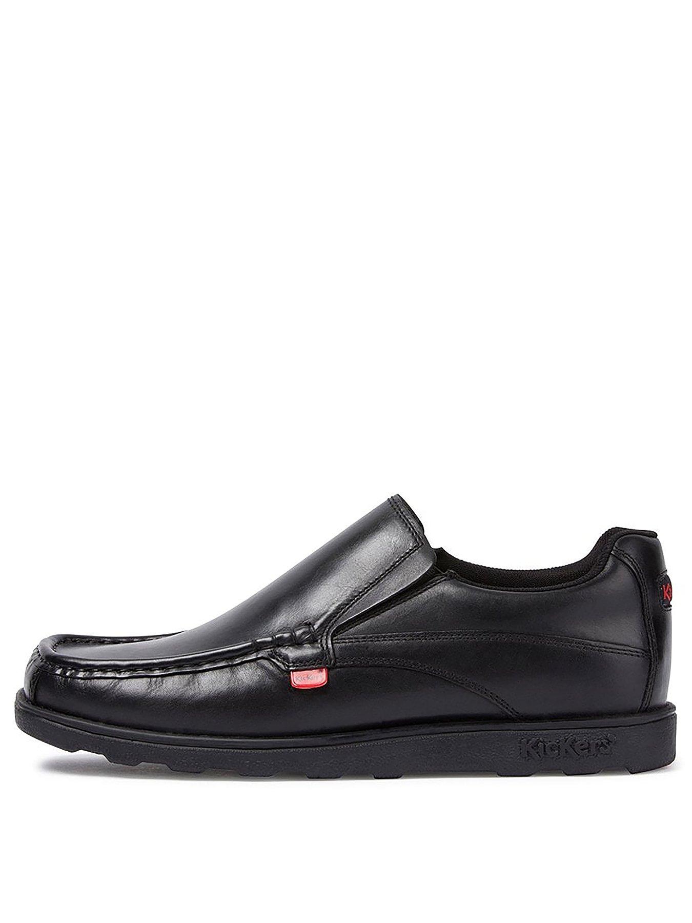 Kickers Men's Fragma Mens Formal Slip On Shoes - Black | Littlewoods