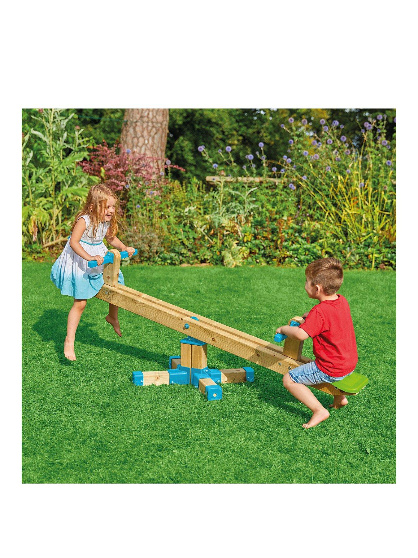 TP Forest Wooden Swinging Seesaw | littlewoods.com
