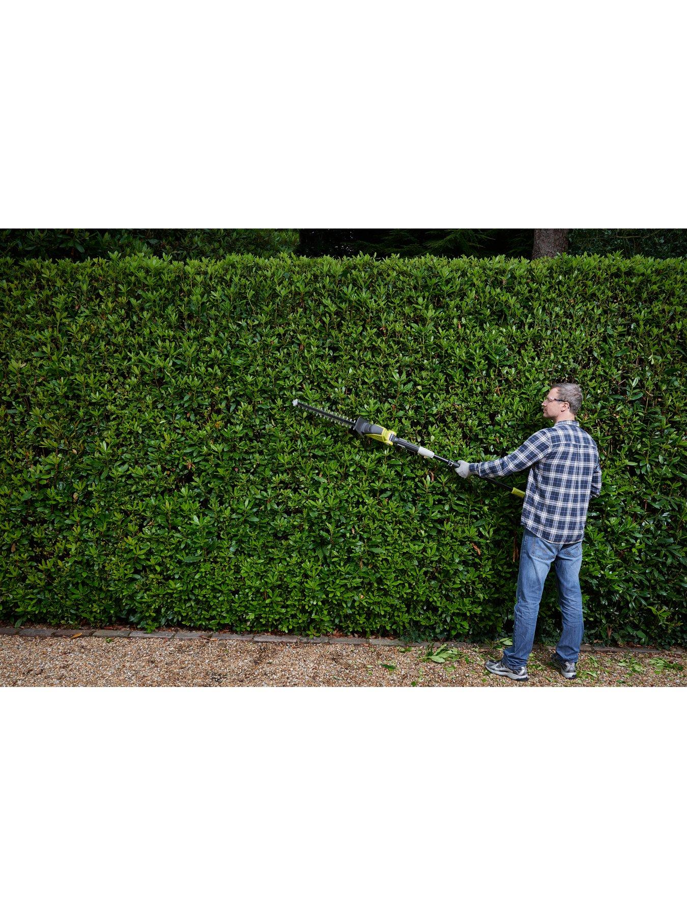 RYOBI OPT1845 18V ONE+ Cordless 45cm Pole Hedge Trimmer (Battery ...