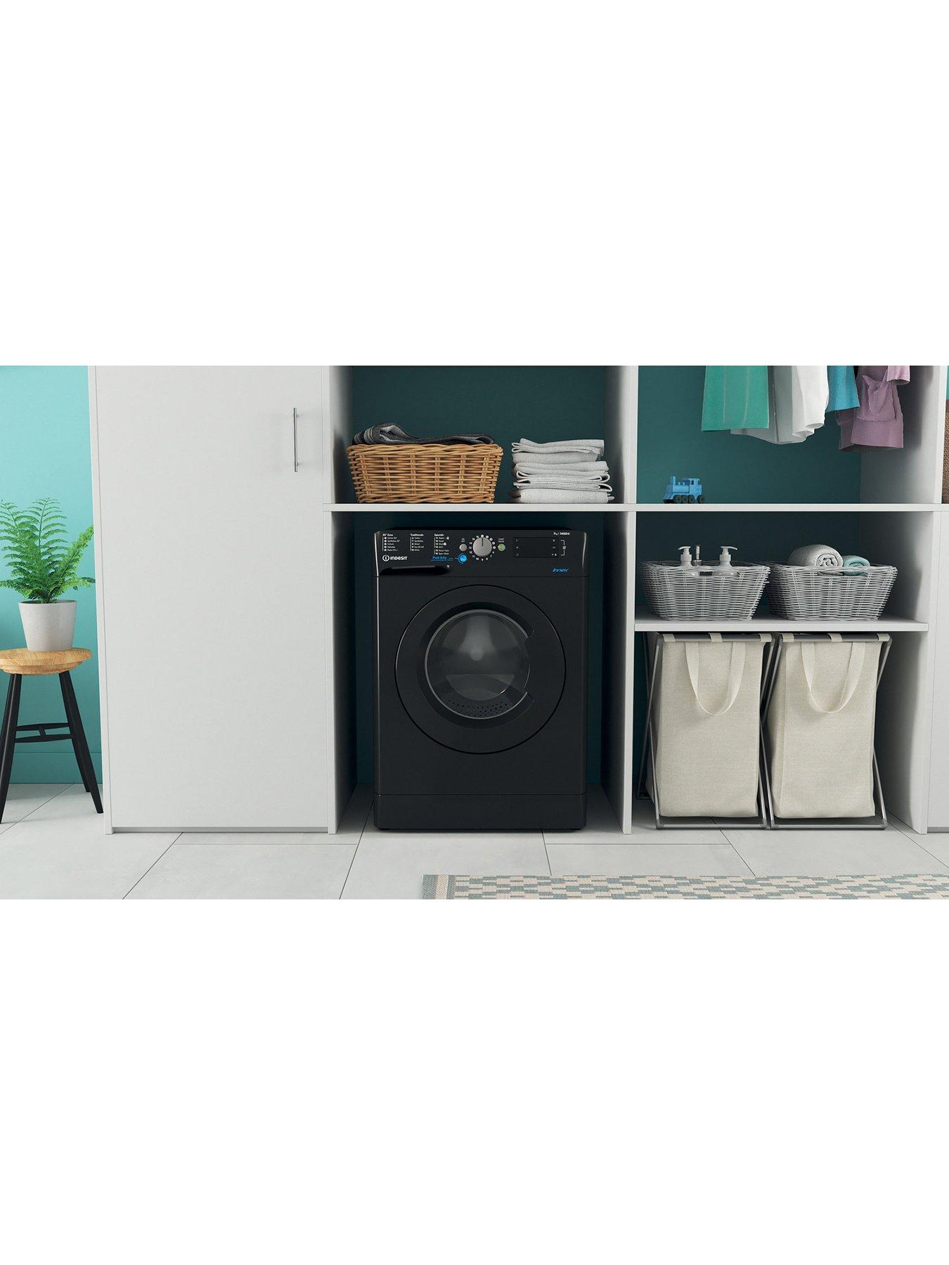 Indesit Innex 7kg 1400rpm Washing Machine Silver Indesit BWE 91496X WV