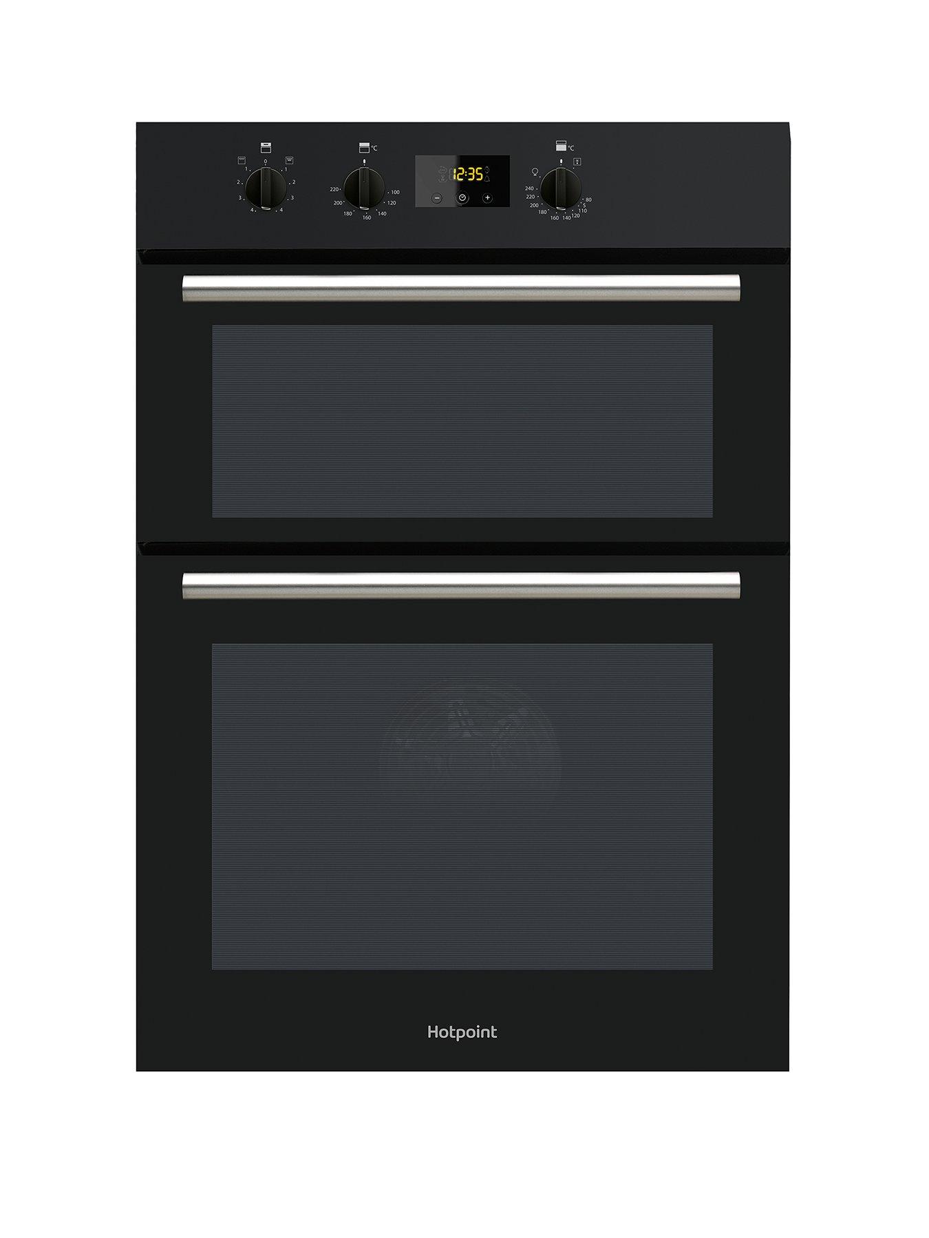 Hotpoint Class 2 DD2540BL 60cm Electric Built In Double Oven Black littlewoods