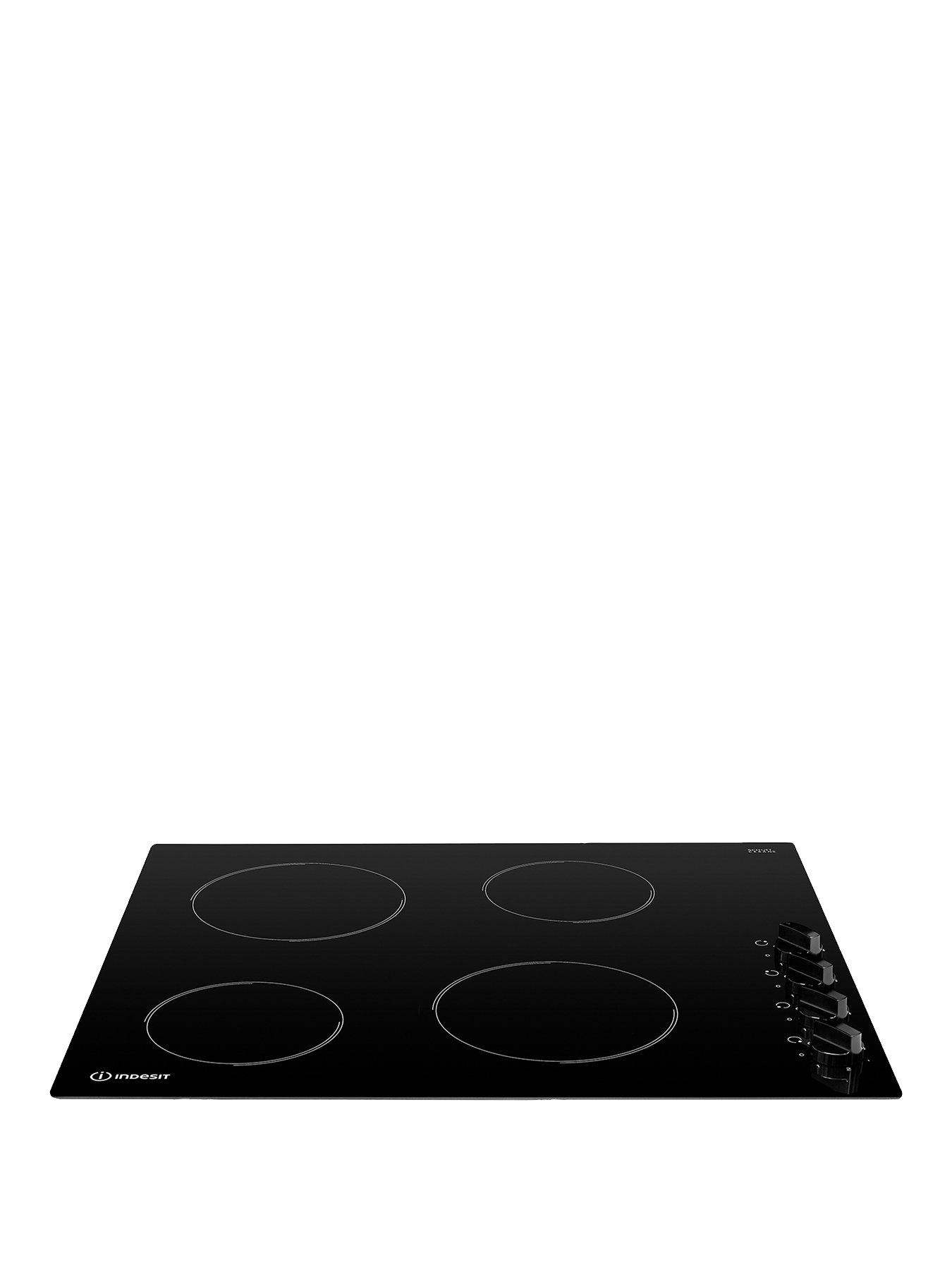 Indesit RI860C 60cm Built-in Ceramic Hob - Black | Littlewoods