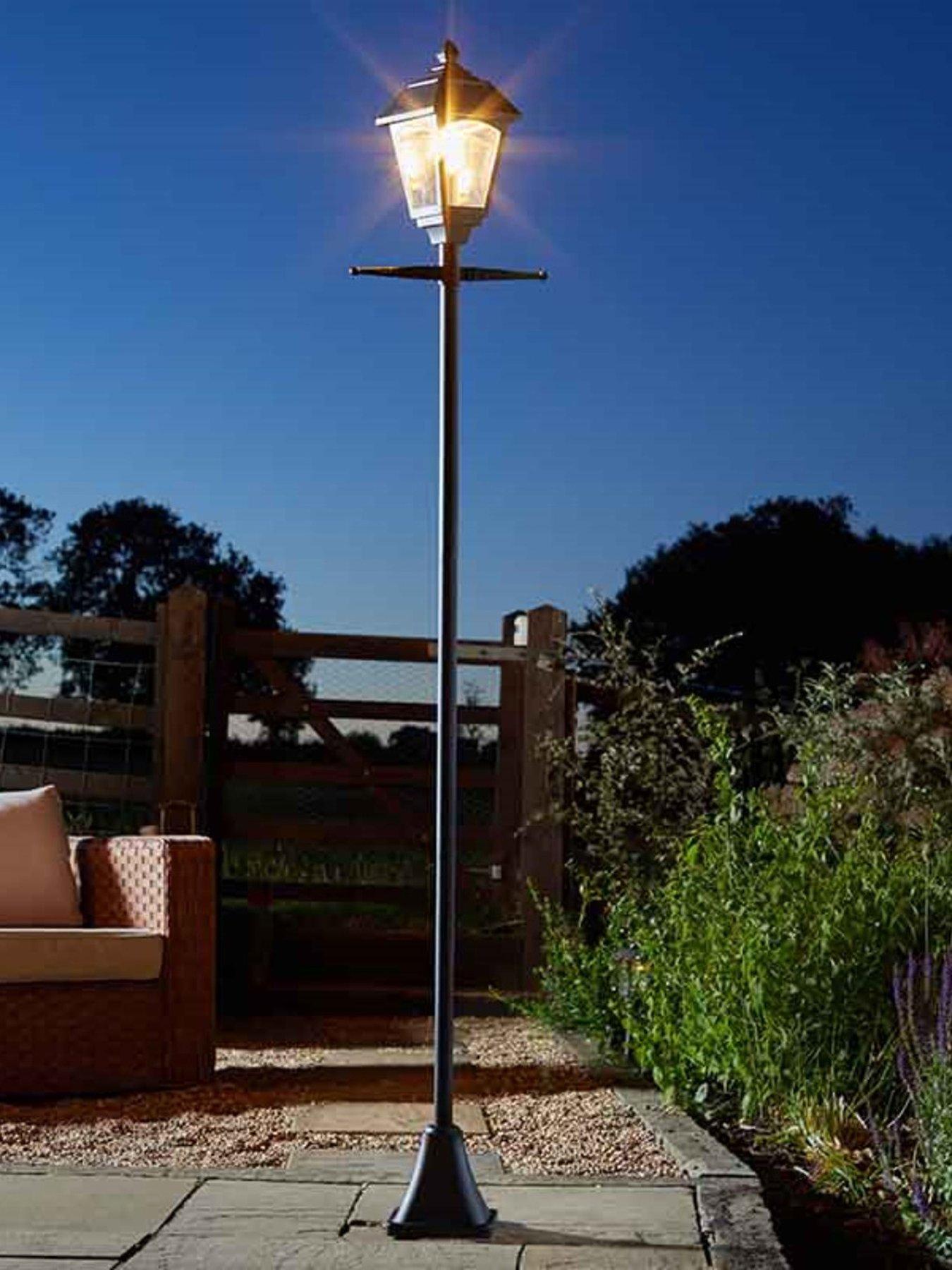 Smart Solar Victoriana High Lumen Lampost | Littlewoods
