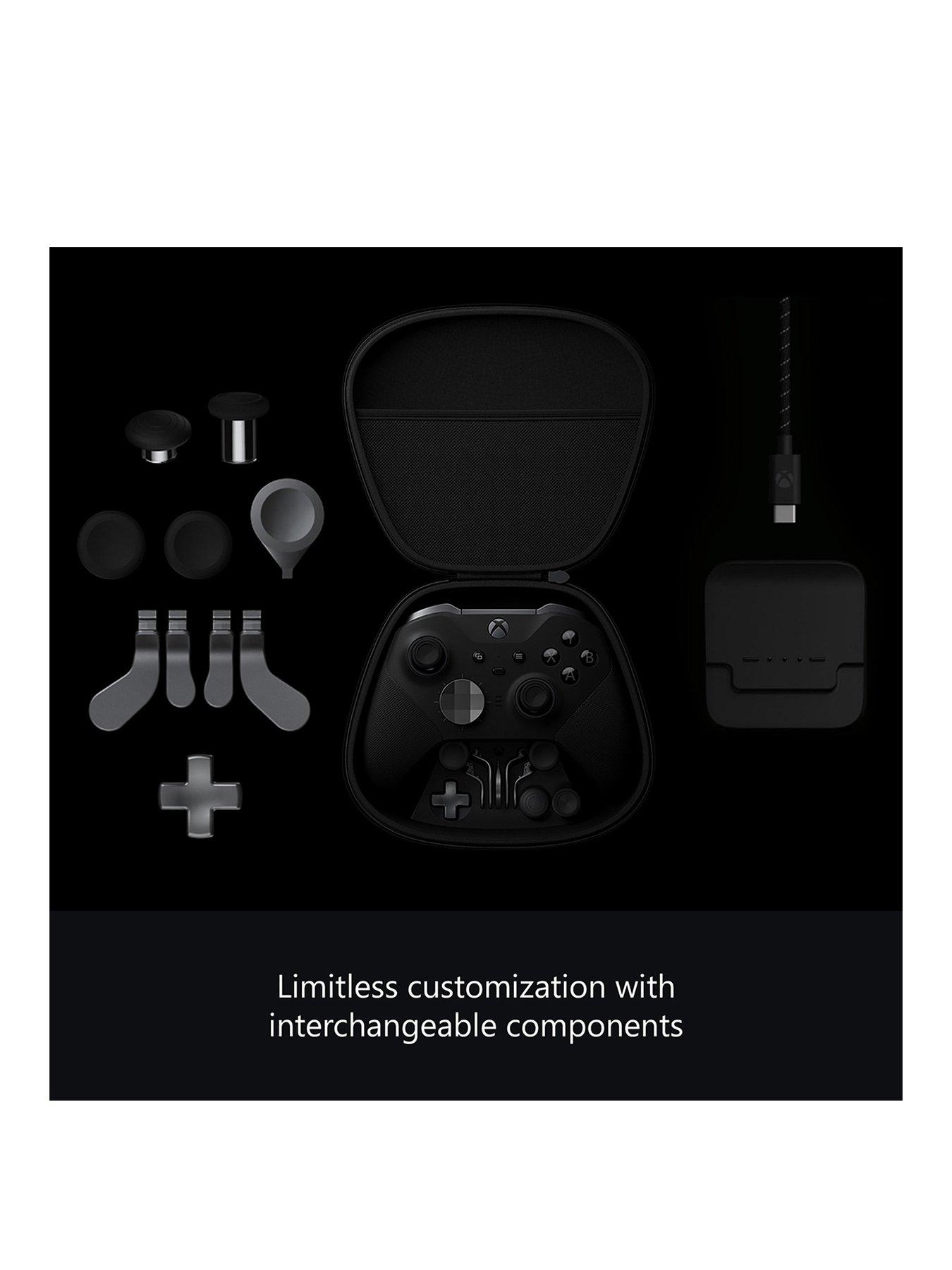 Xbox Elite Wireless Controller Series 2 -with USB Type-C Cable - Black ...