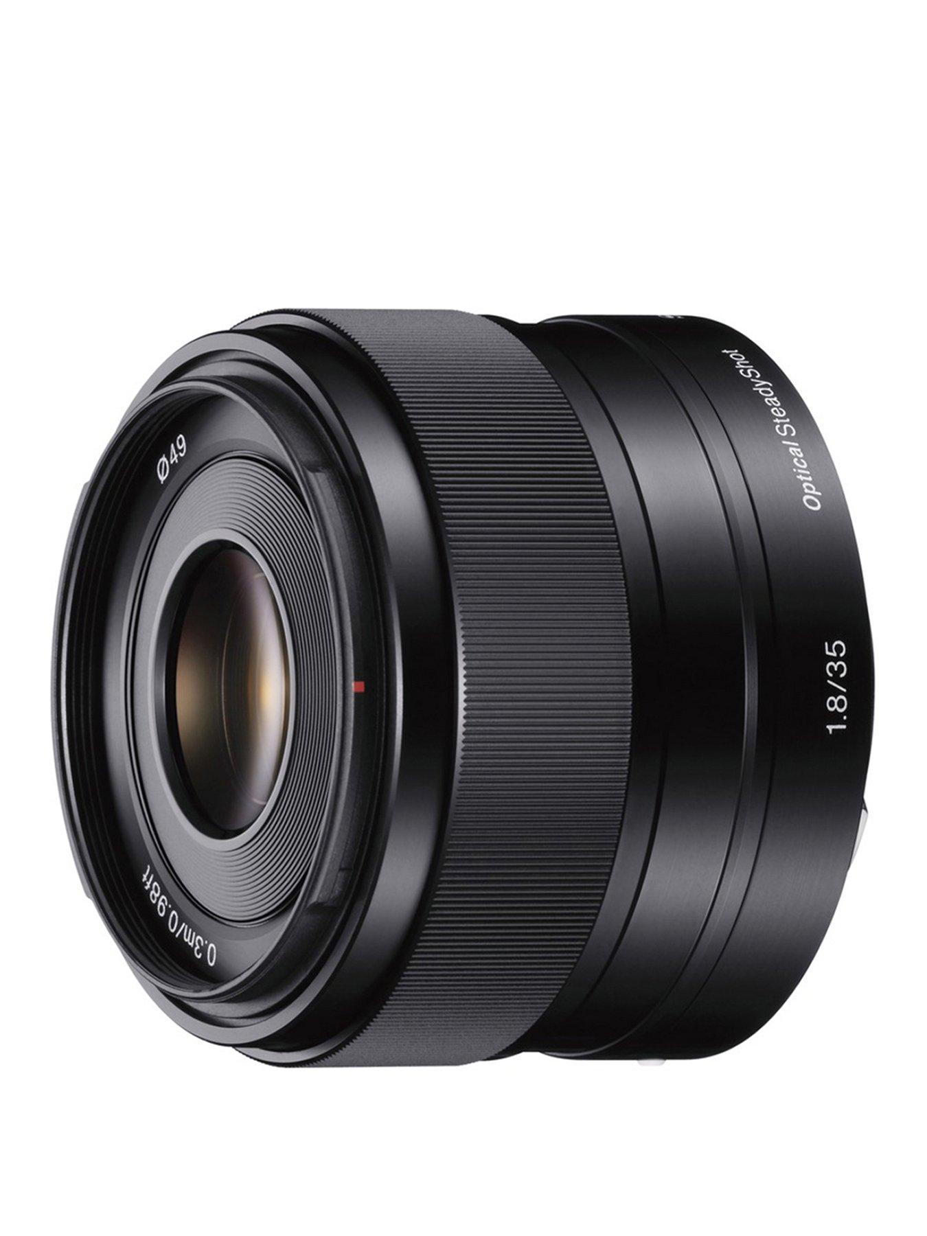 Sony SEL35F18.AE E Mount APS-C 35 mm F1.8 Prime Lens - Black | Littlewoods