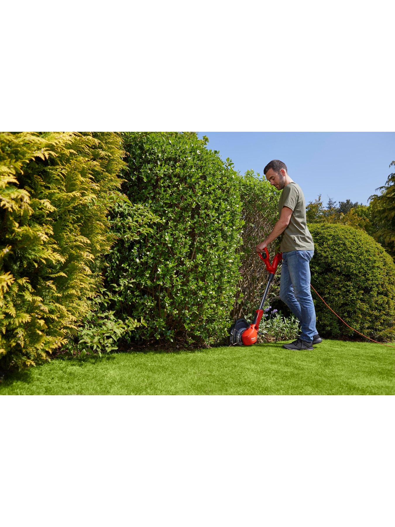 Flymo Contour 500E Corded 3-in-1 Grass Trimmer, Shrubber, and Edger ...