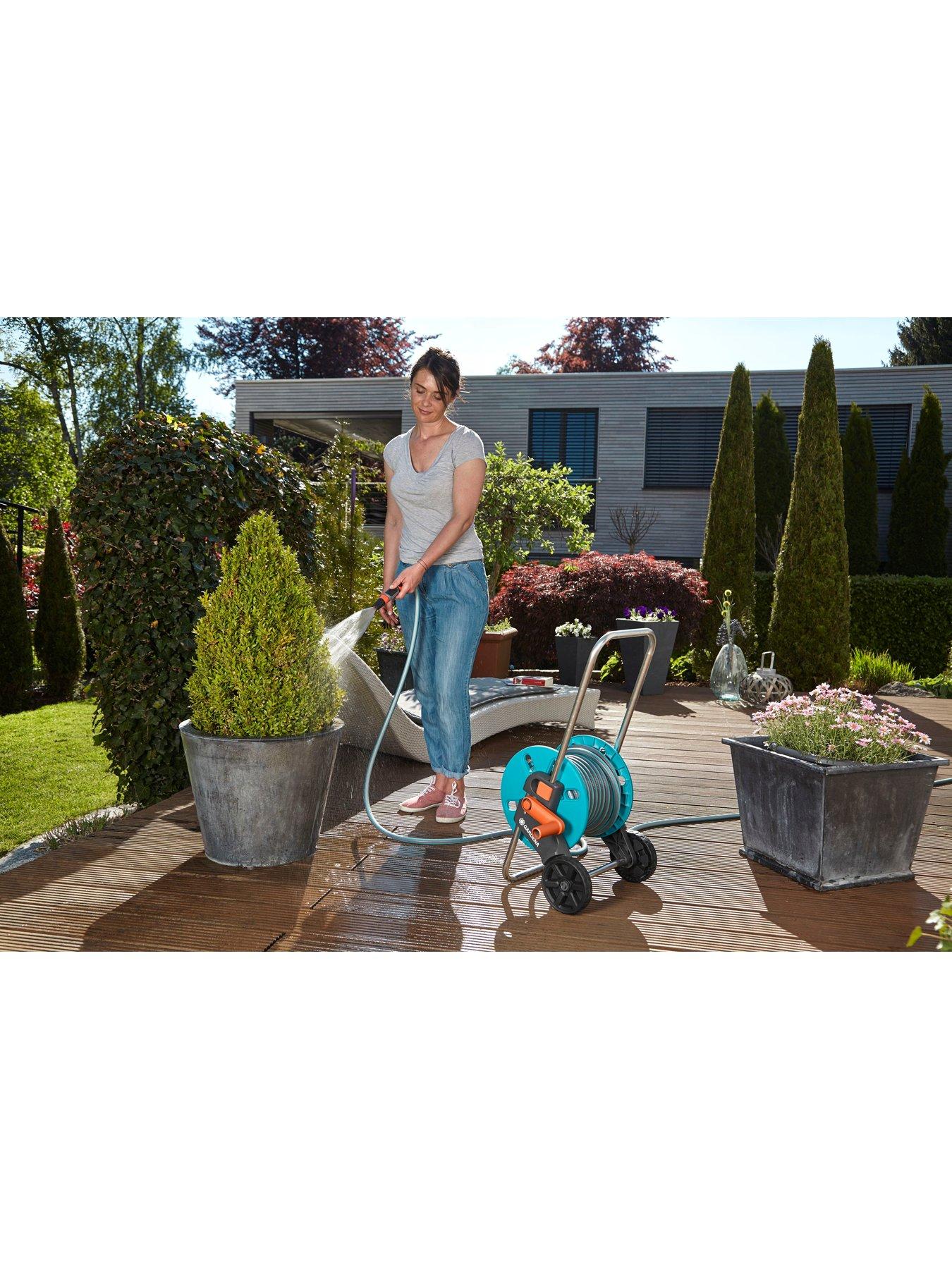 Gardena Hose Trolley CleverRoll S Set | Littlewoods