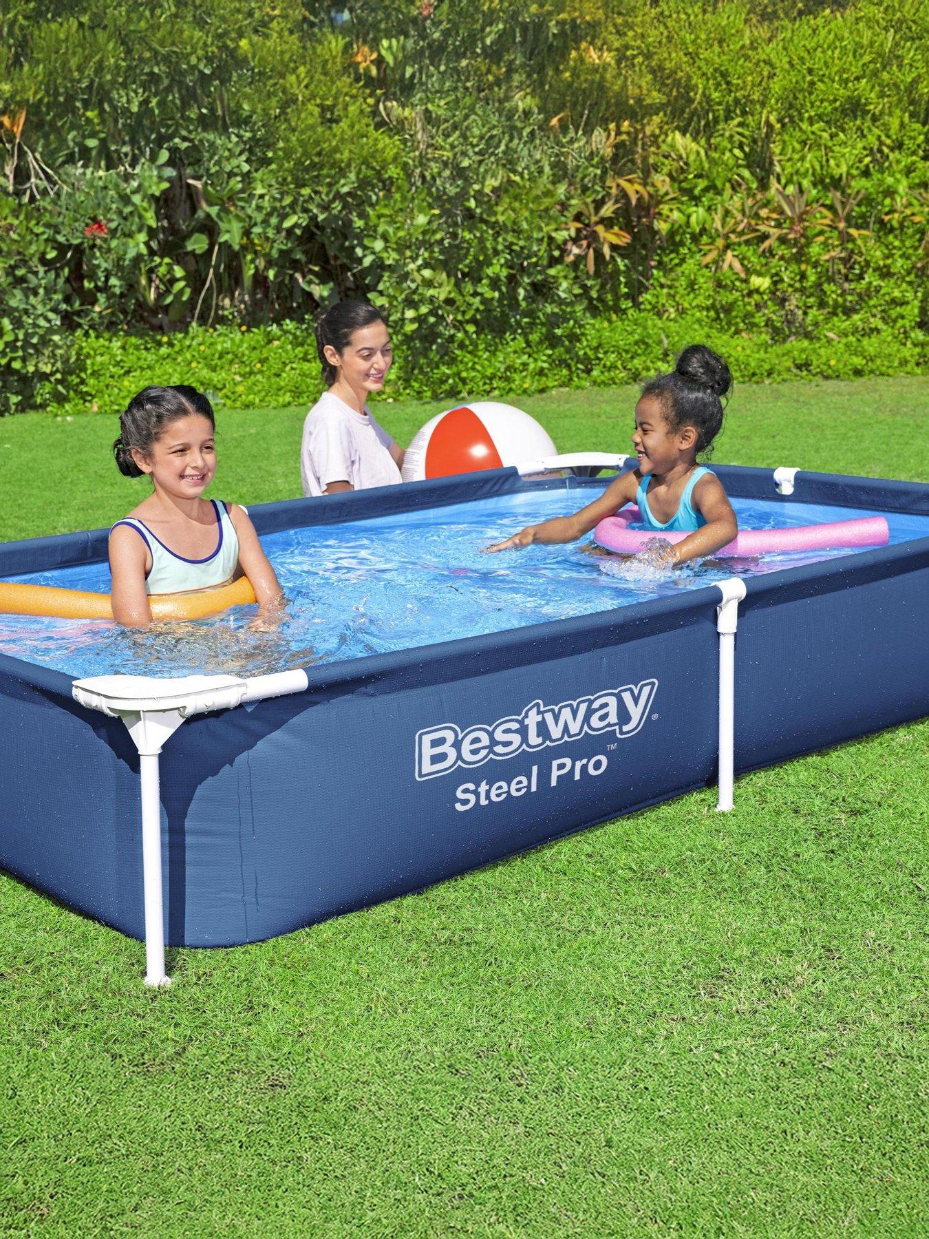 Bestway 7ft Steel Pro Frame Pool | Littlewoods