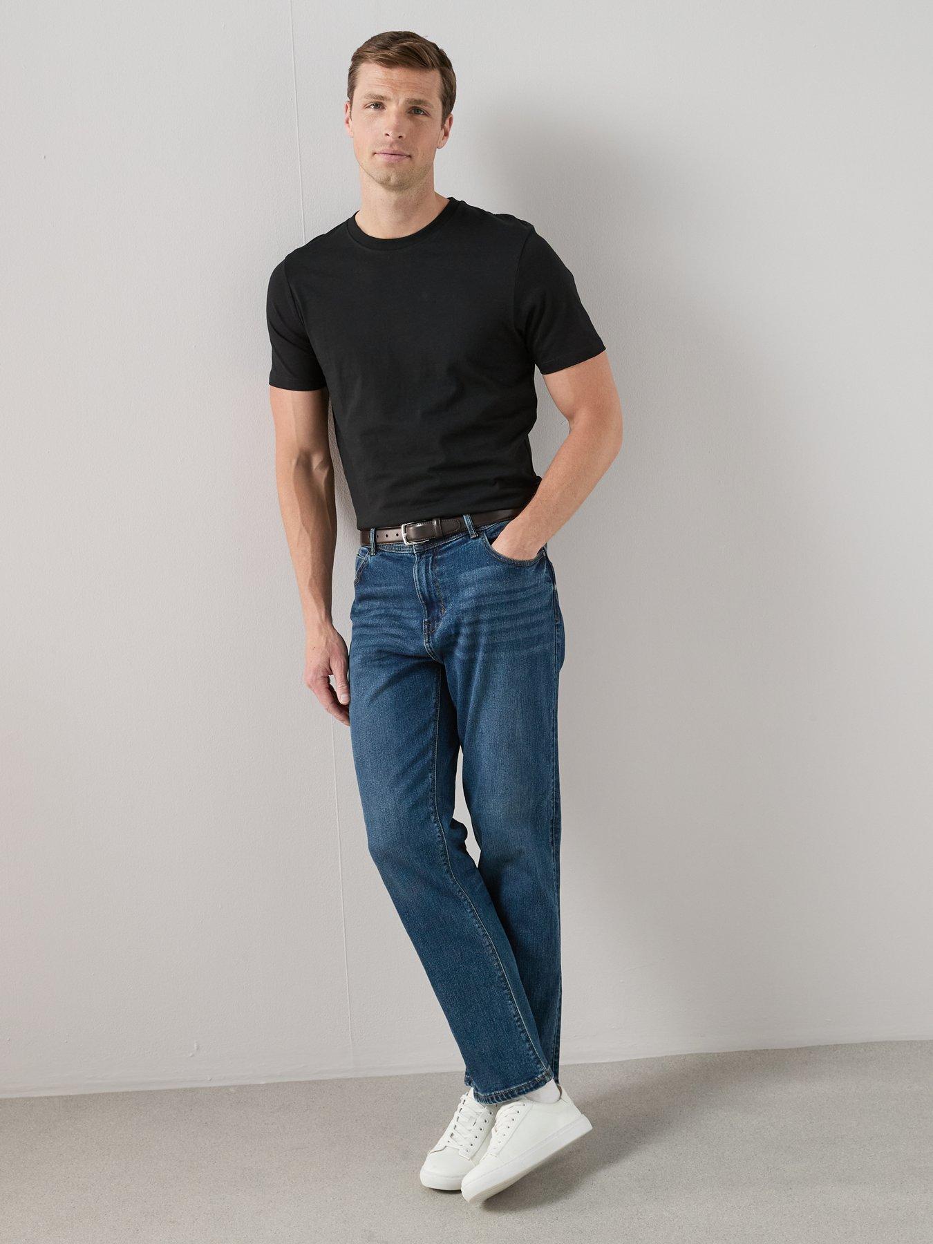 The Very Collection Essentials 3 Pack Crew T-Shirt - Black/White/Grey ...