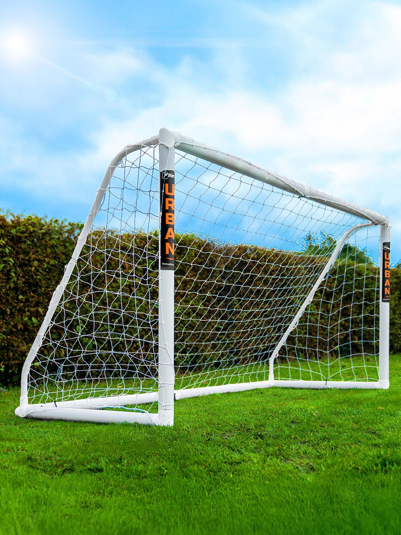 Football Flick 8ft x4ft Urban Match Goal with Integrated Locking System ...