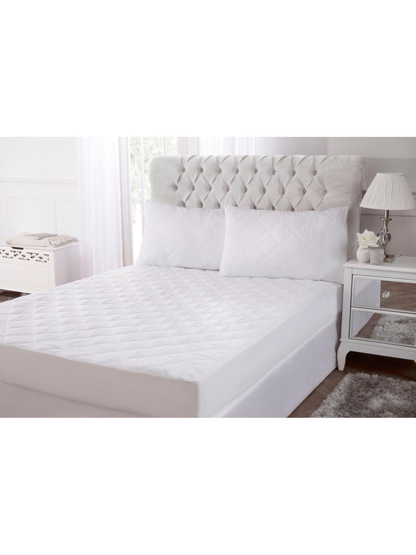 The Very Collection Extra Deep Luxury Bamboo Mattress Protector Double ...