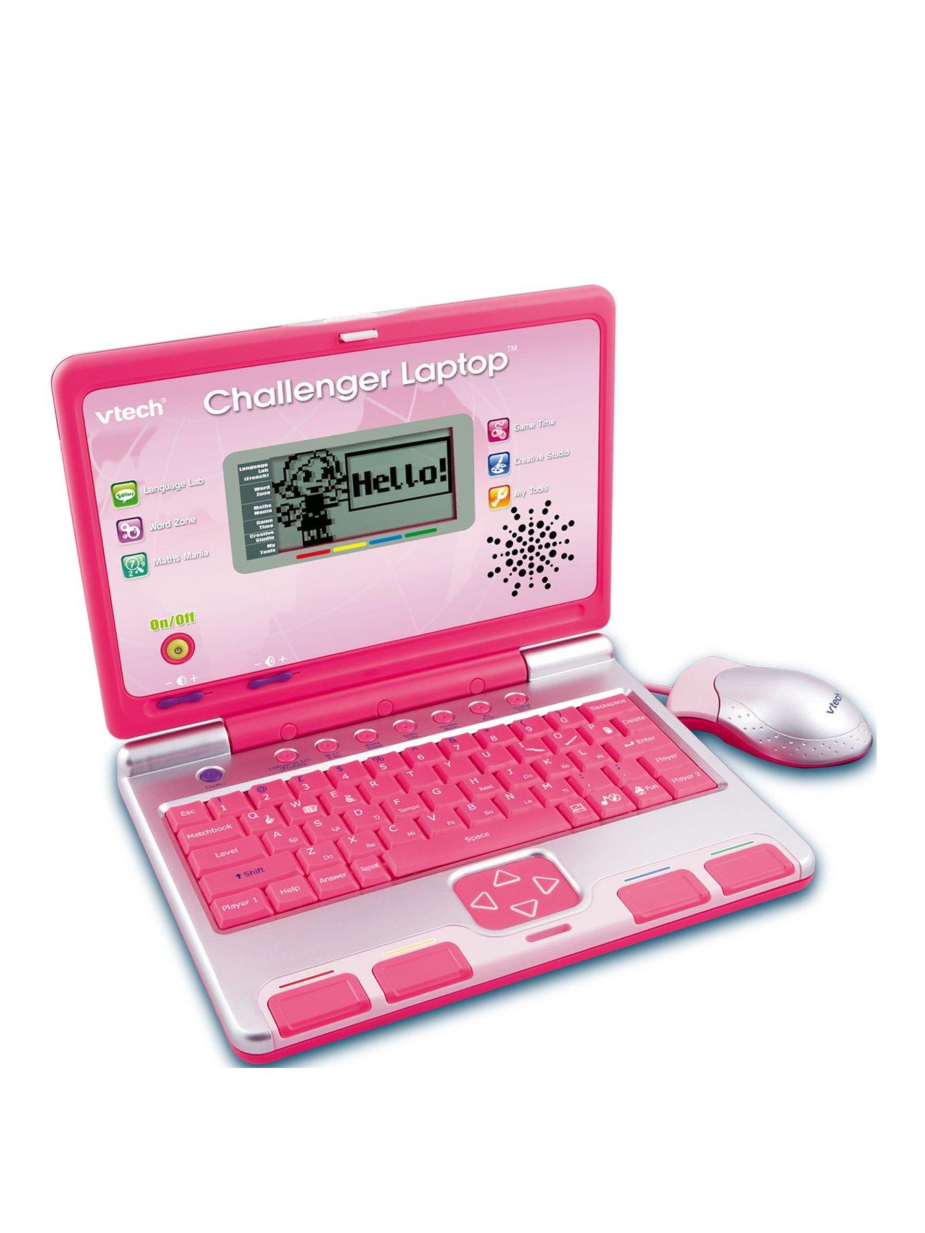 VTech Challenger Laptop - Pink | Littlewoods