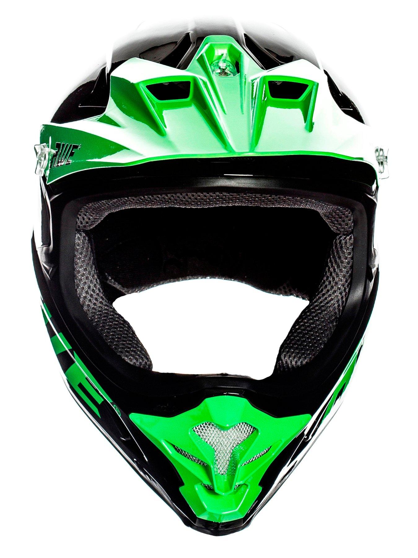 AWE Junior 16+ /Adult Blaze Helmet - Black/Red | Littlewoods