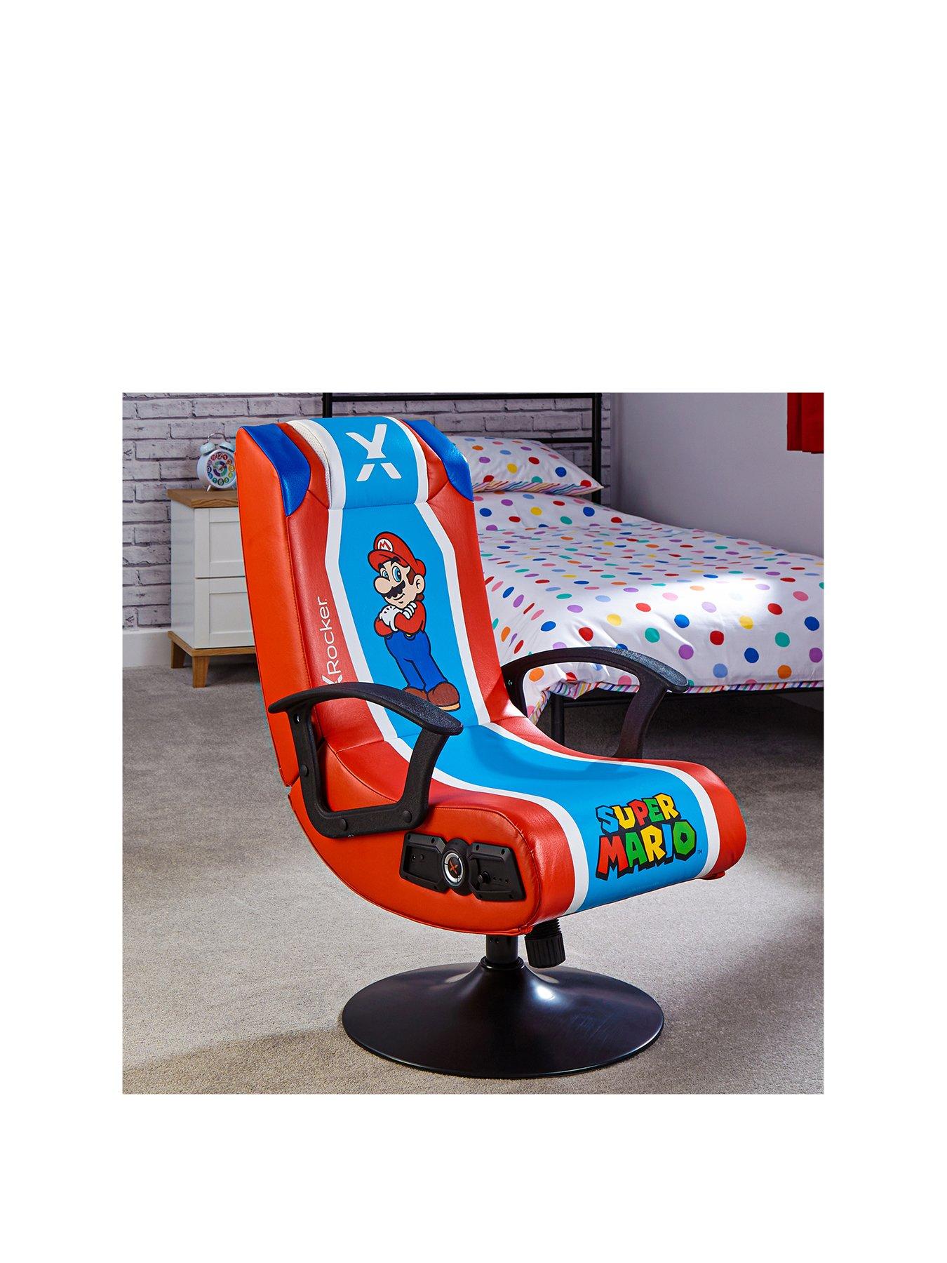 X Rocker Super Mario Edition Audio Gaming Chair Stock, 55% OFF