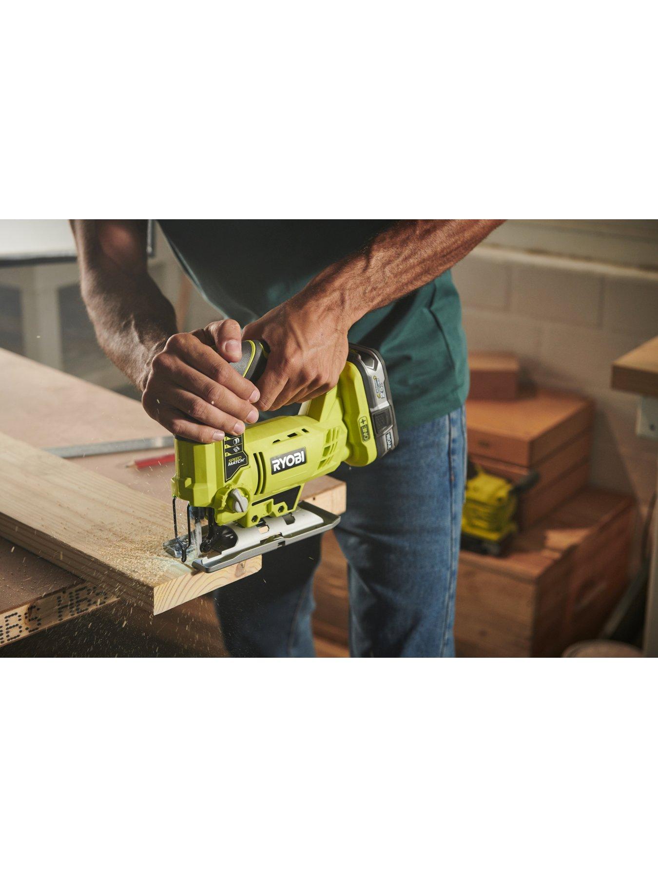RYOBI R18JS-0 18V ONE+ Cordless Flush Cut Jigsaw (Bare Tool) | Littlewoods