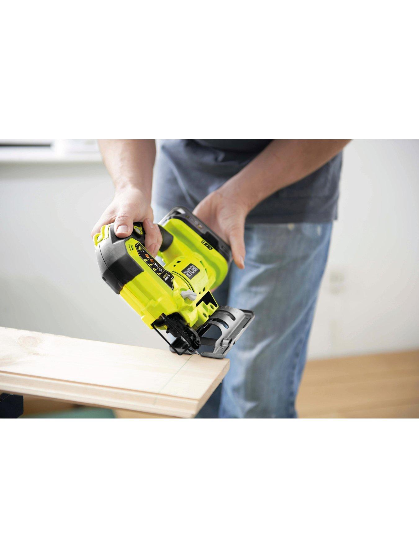 RYOBI R18JS-0 18V ONE+ Cordless Flush Cut Jigsaw (Bare Tool) | Littlewoods