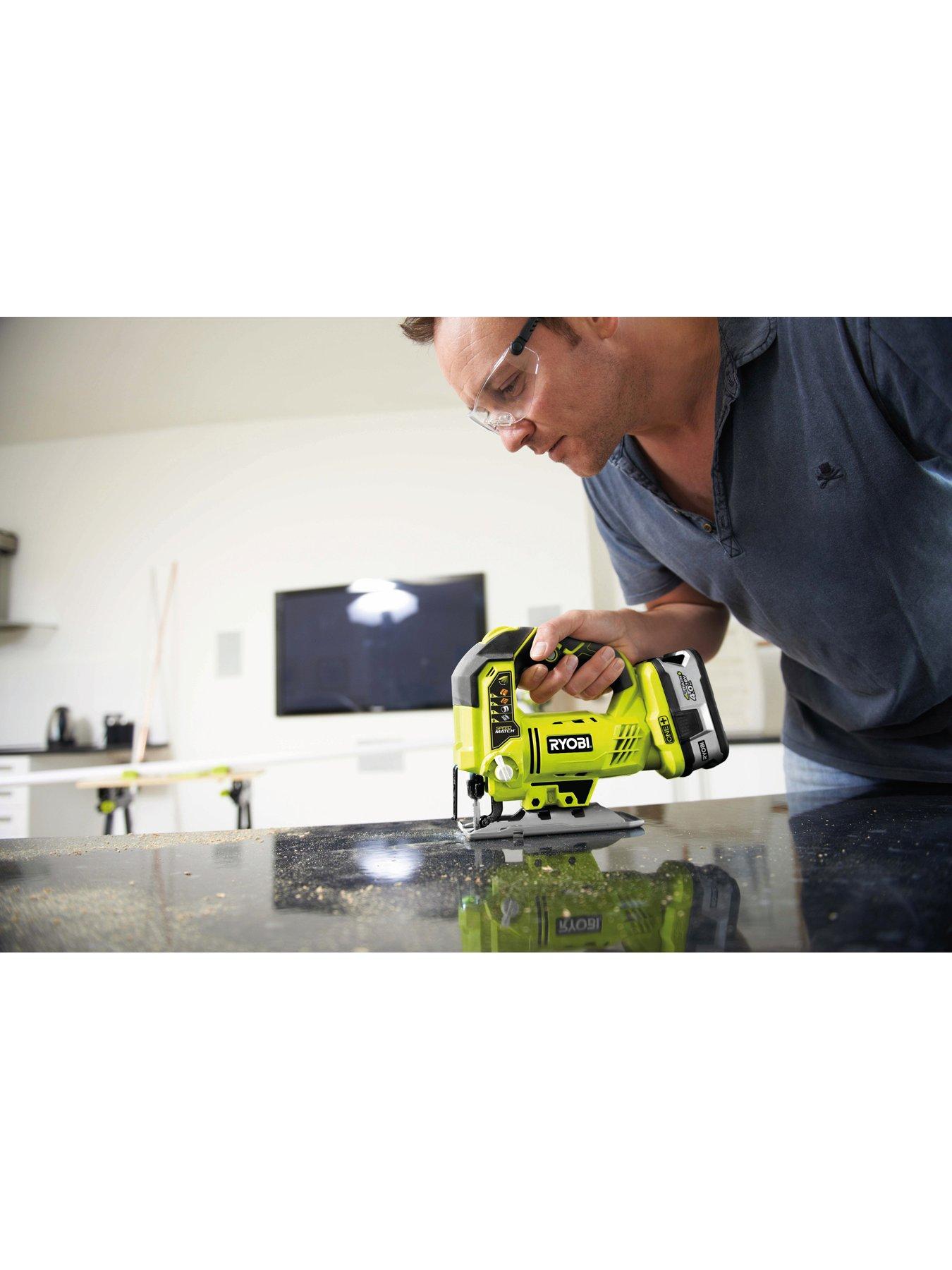 RYOBI R18JS-0 18V ONE+ Cordless Flush Cut Jigsaw (Bare Tool) | Littlewoods