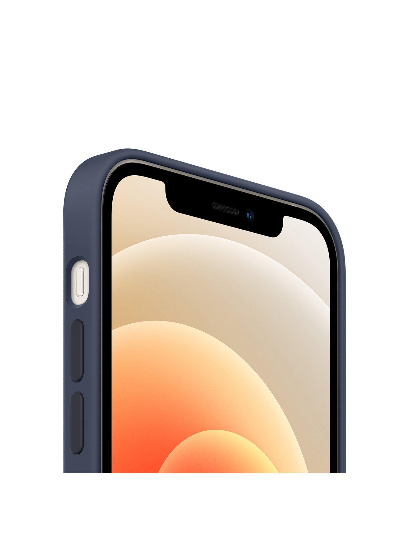 Apple Iphone 12 And 12 Pro Silicone Case With Magsafe Deep Navy