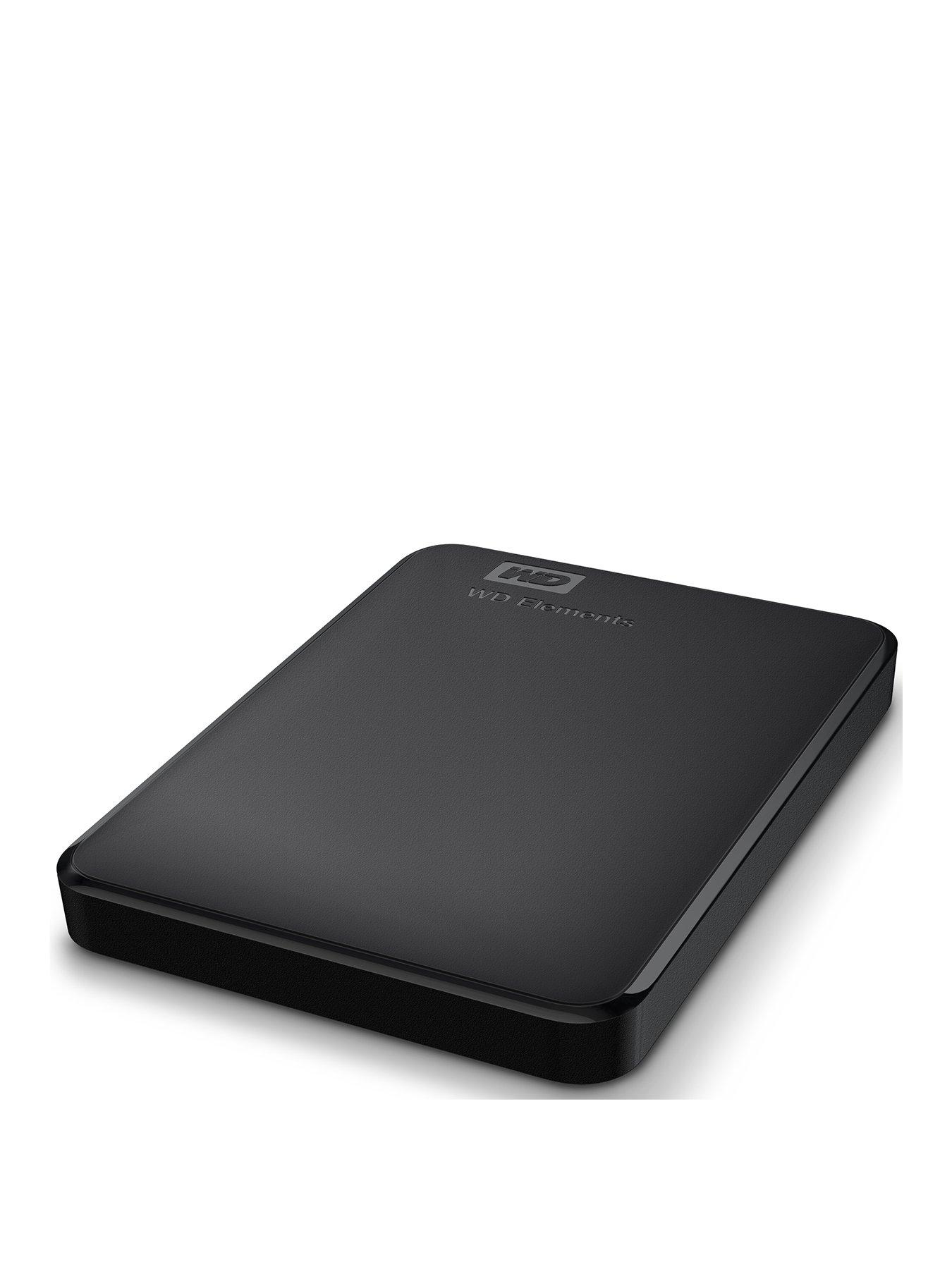 Western Digital Wd Elements Portable 2TB Black | littlewoods.com