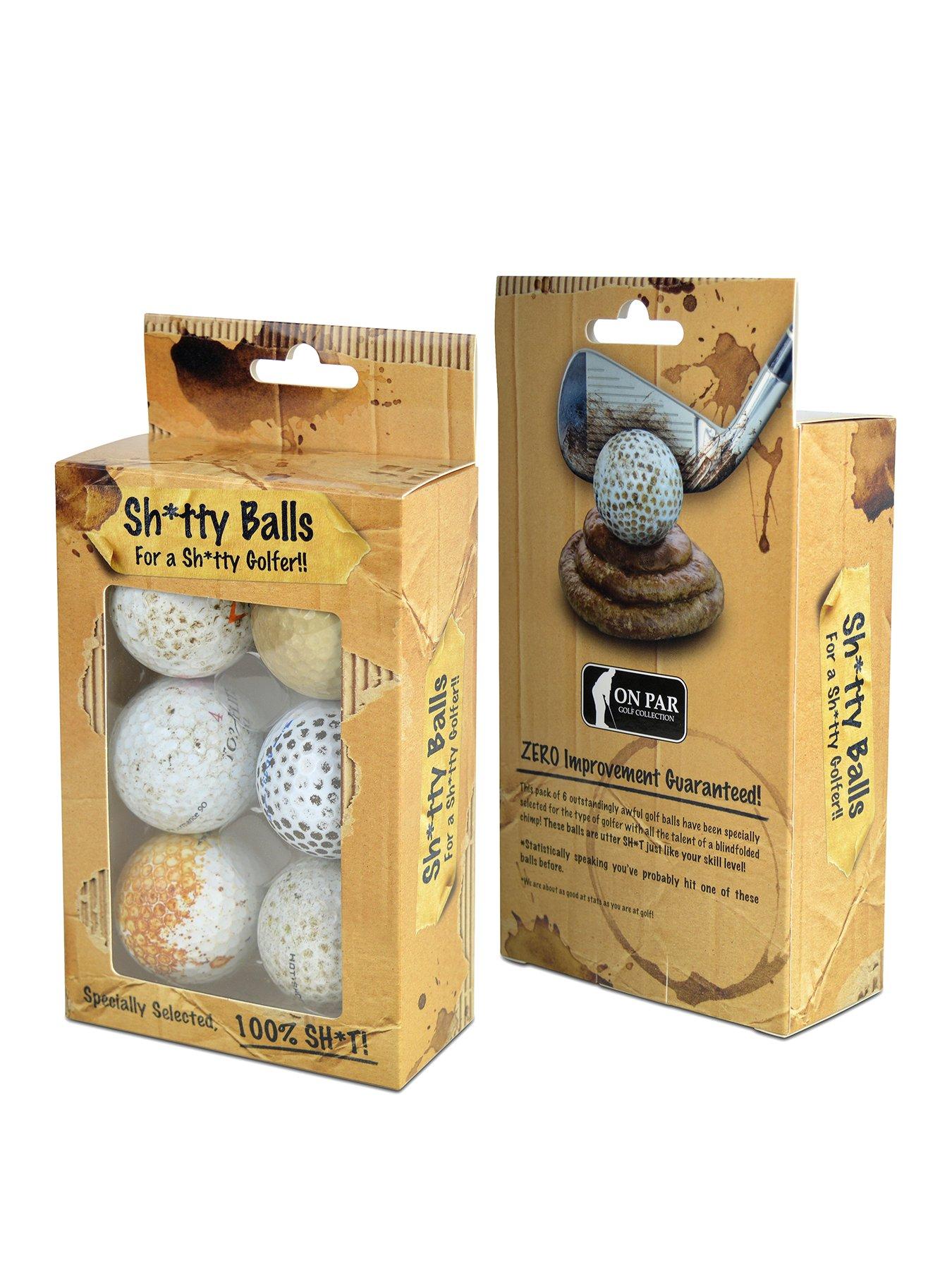 6 Pack Novelty - Golf Balls | littlewoods.com