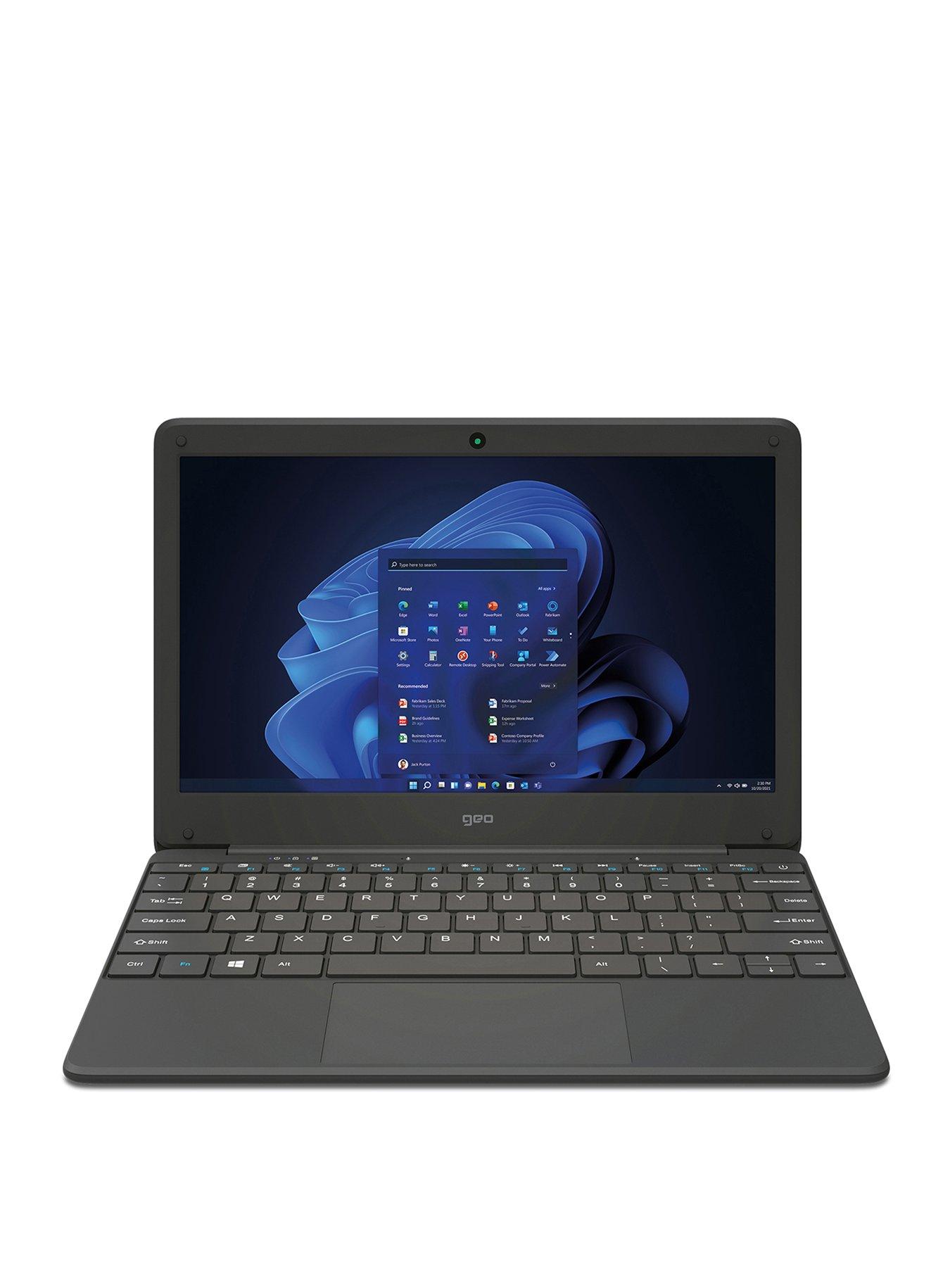 Geo GeoBook 110 Laptop - 11.6in HD, Intel Celeron Dual Core, 4GB RAM ...