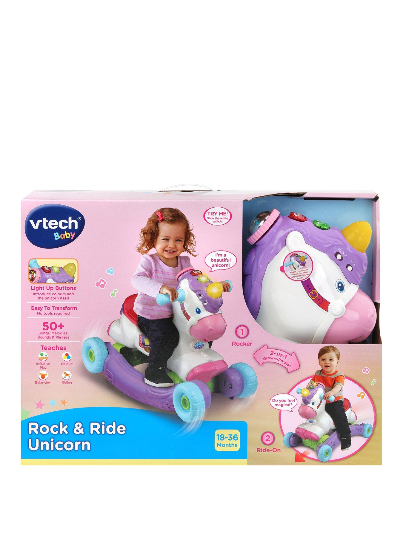 VTech Rock n Ride Unicorn | littlewoods.com