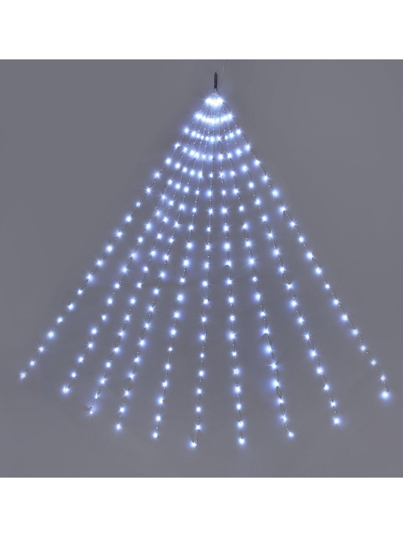 Very Home Silver Beaded Copper Horsetail Lights | Littlewoods