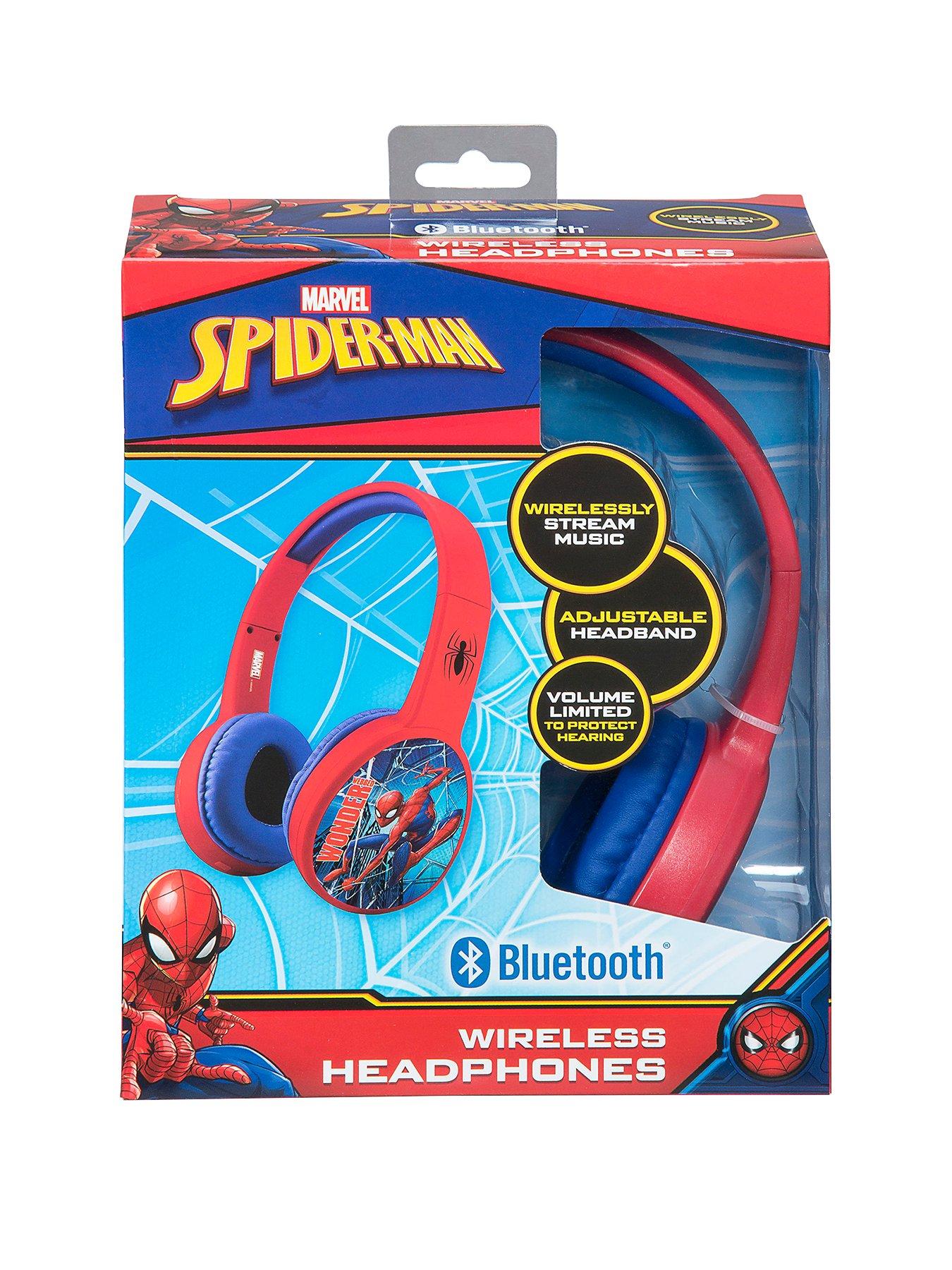 Spider-man KIDsafe Volume Controlled Bluetooth Headphones | atelier ...