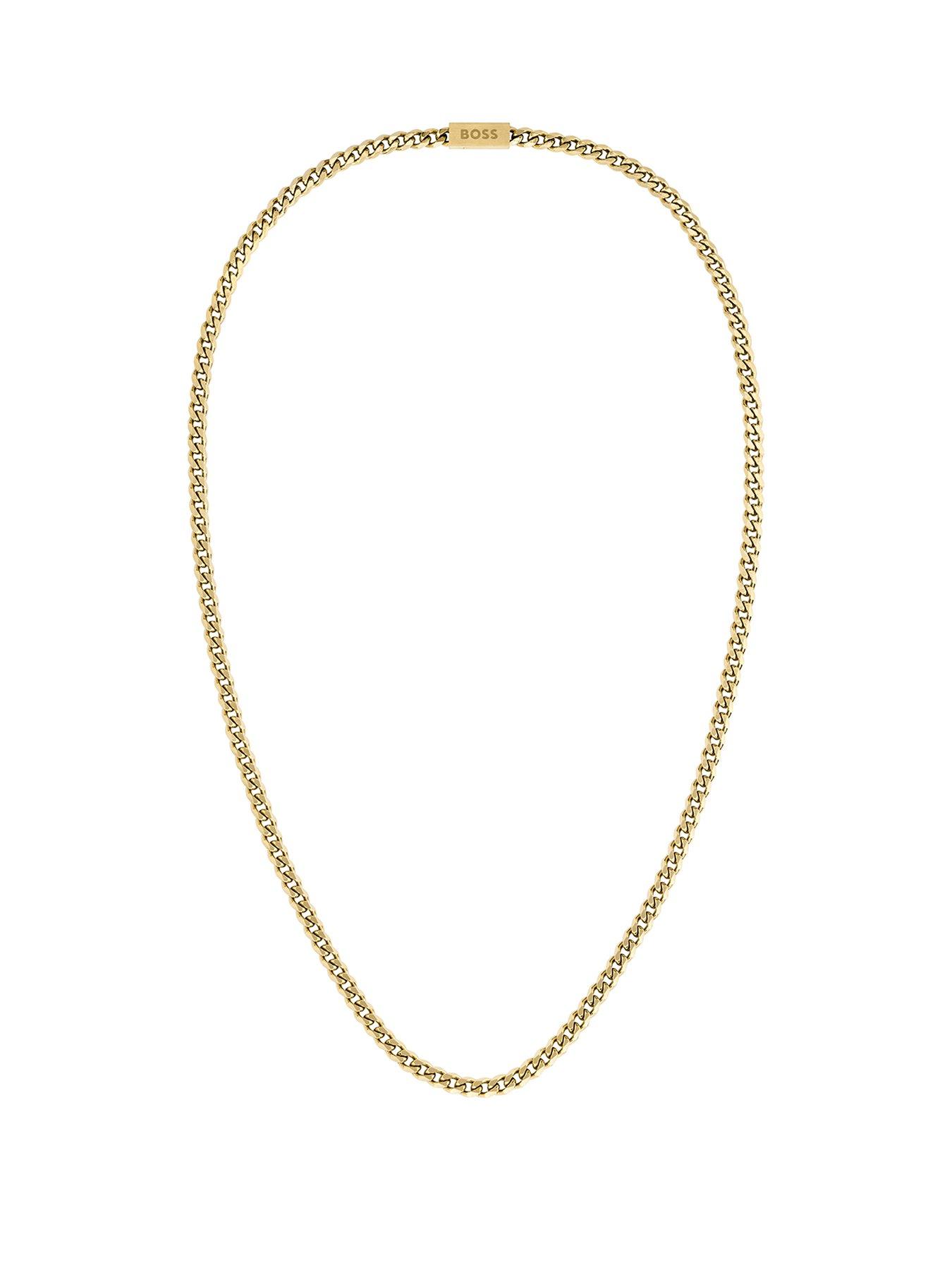 BOSS Chain Necklace | littlewoods.com