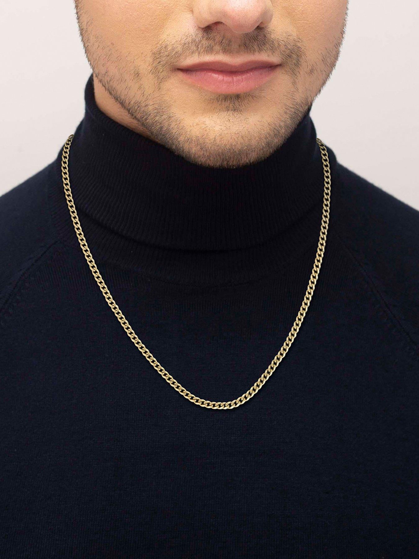 BOSS Chain Necklace | littlewoods.com