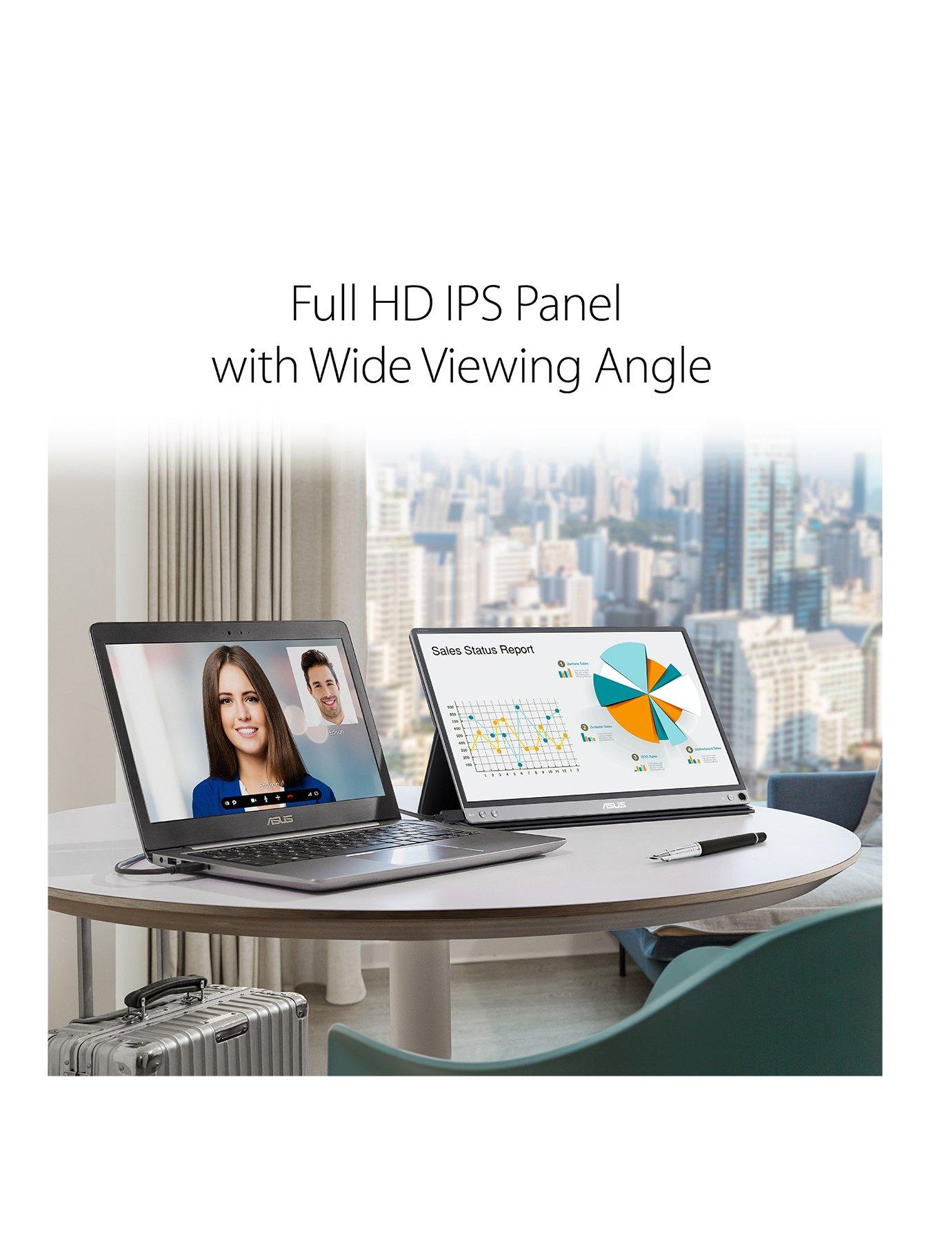 Asus ZenScreen MB16ACE 15.6in Full HD USB Type-C Portable Monitor ...
