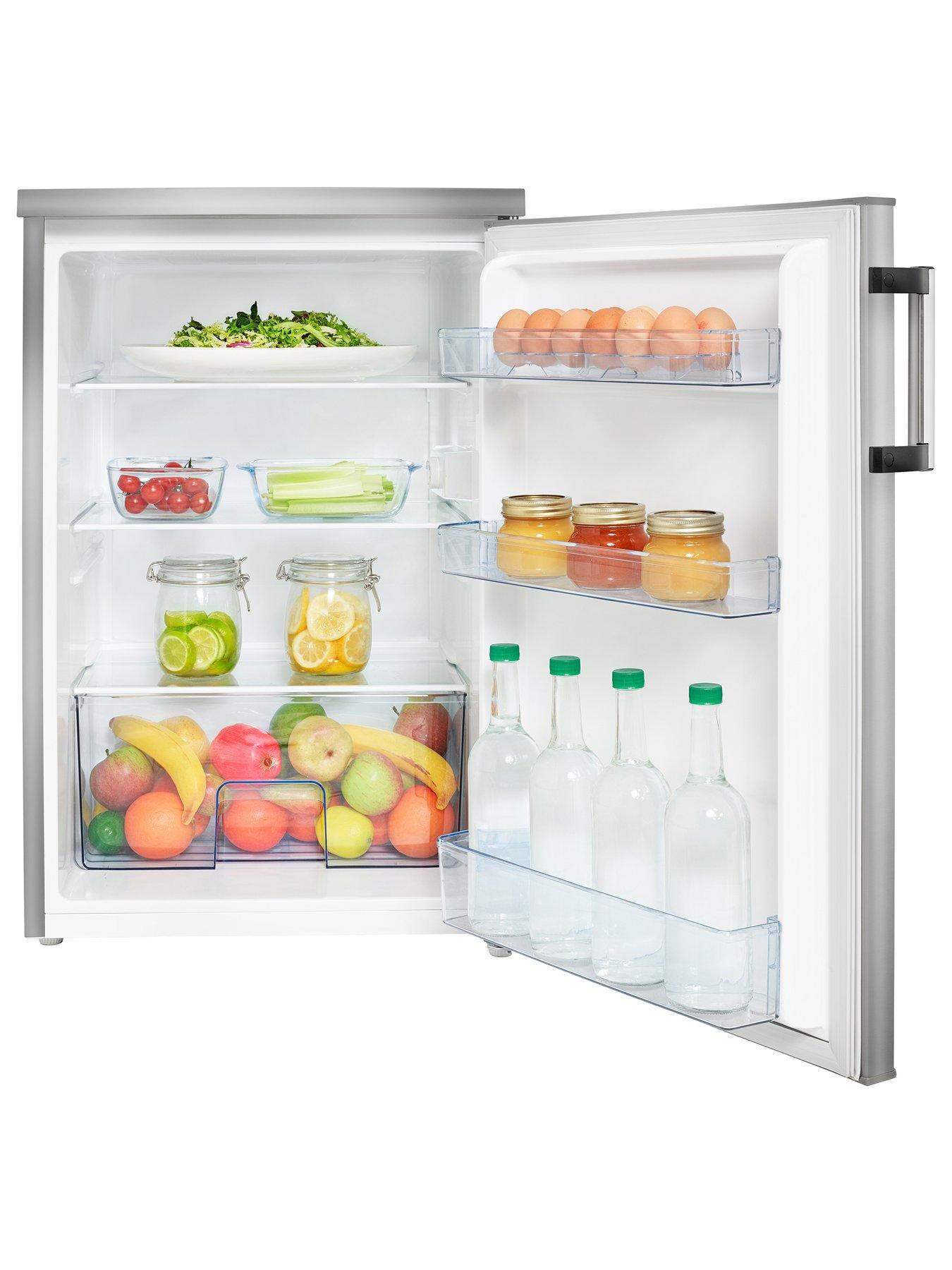 Hisense RL170D4BCE 55cm Wide Under-Counter Fridge Larder - Stainless ...