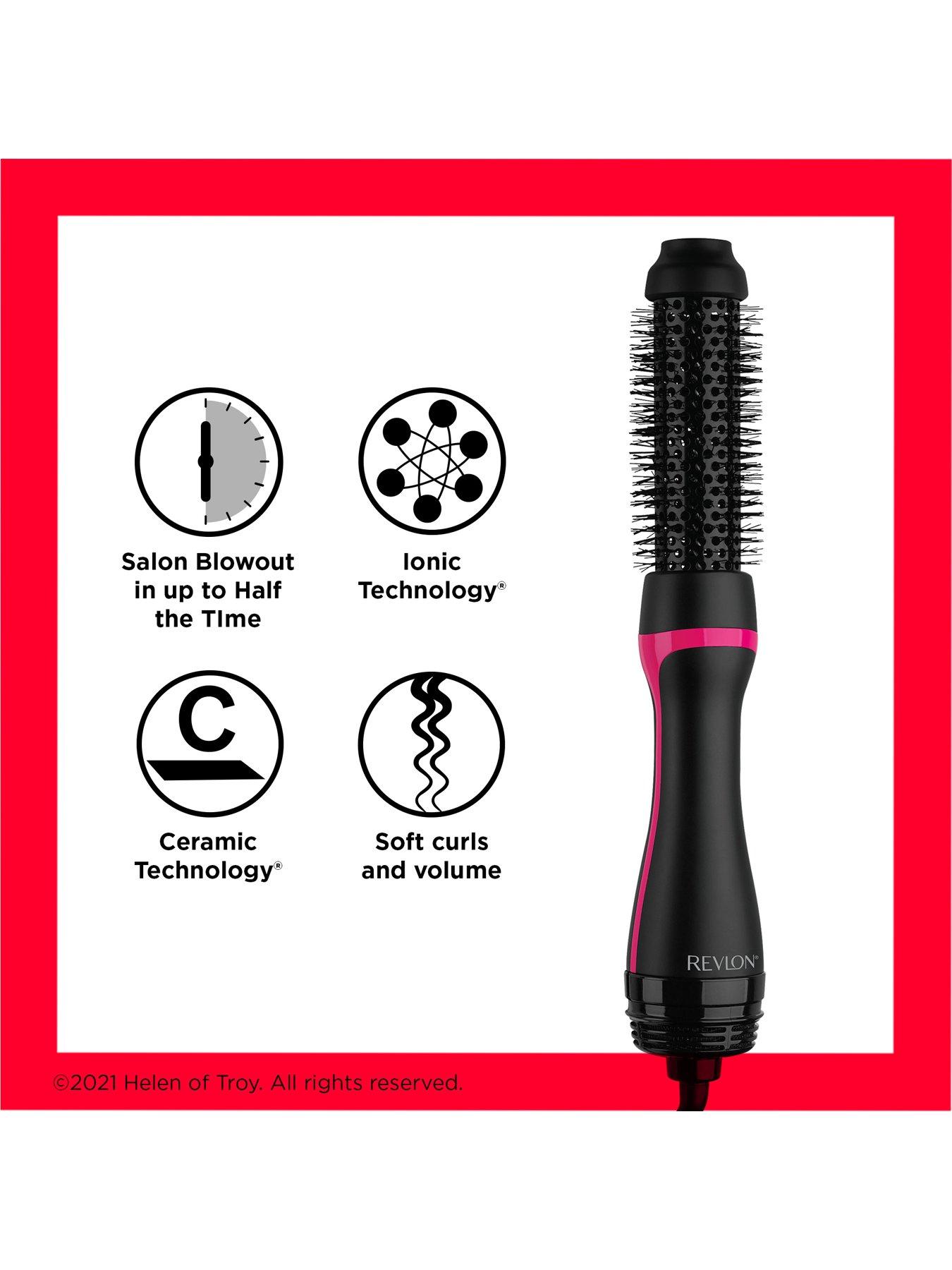 Revlon Salon One Step Style Booster Dryer And Round Styler RVDR5292 ...