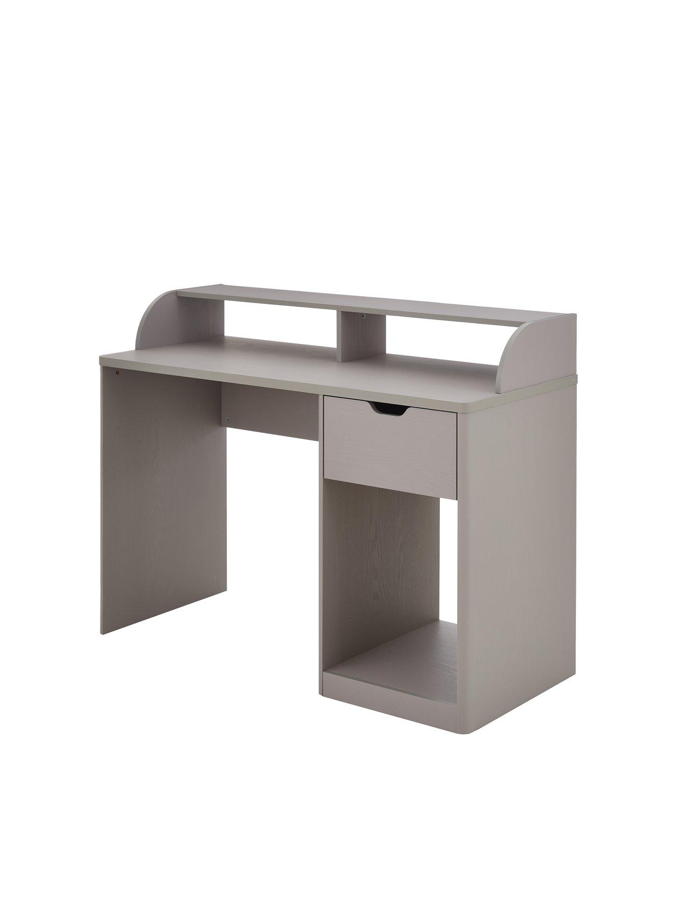 Very Home Aspen Gaming Desk Grey littlewoods
