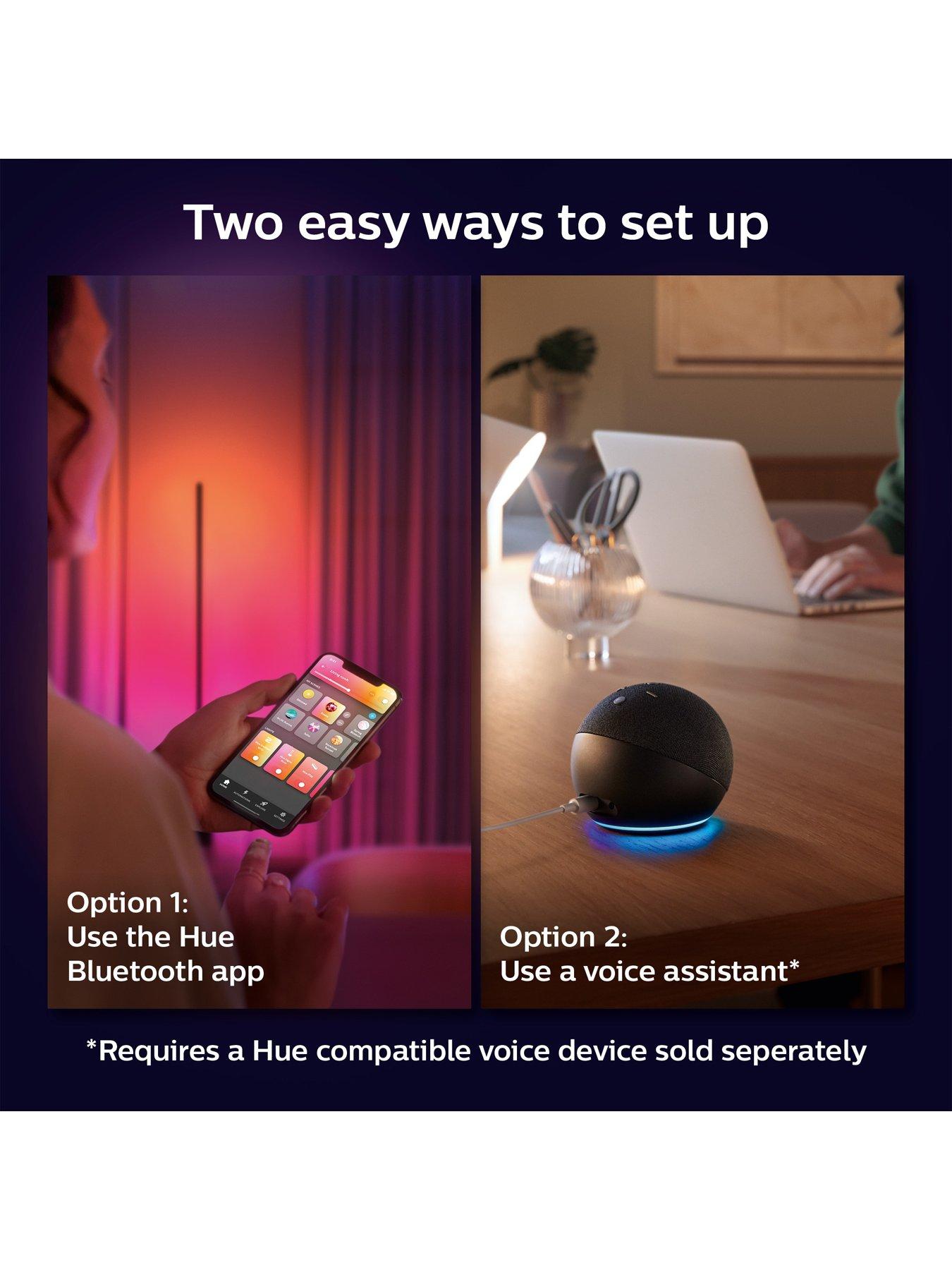 Philips Hue Gradient Signe table black EU/UK | Littlewoods