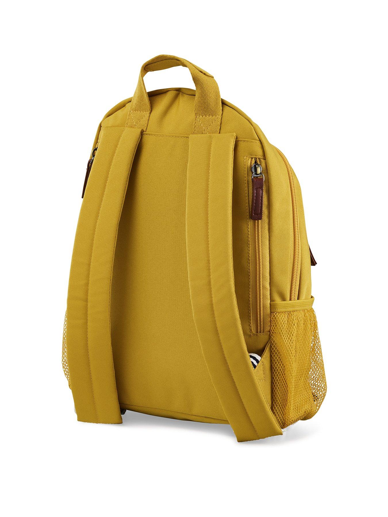 Joules Travel Backpack Small - Antique Gold | littlewoods.com