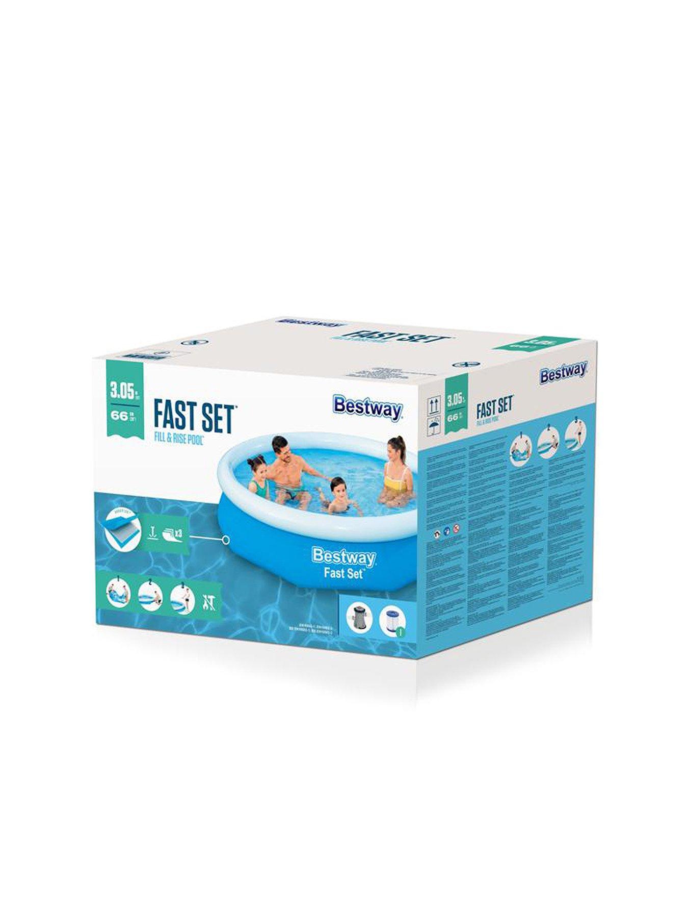 Bestway 8ft Fast Set Pool | littlewoods.com