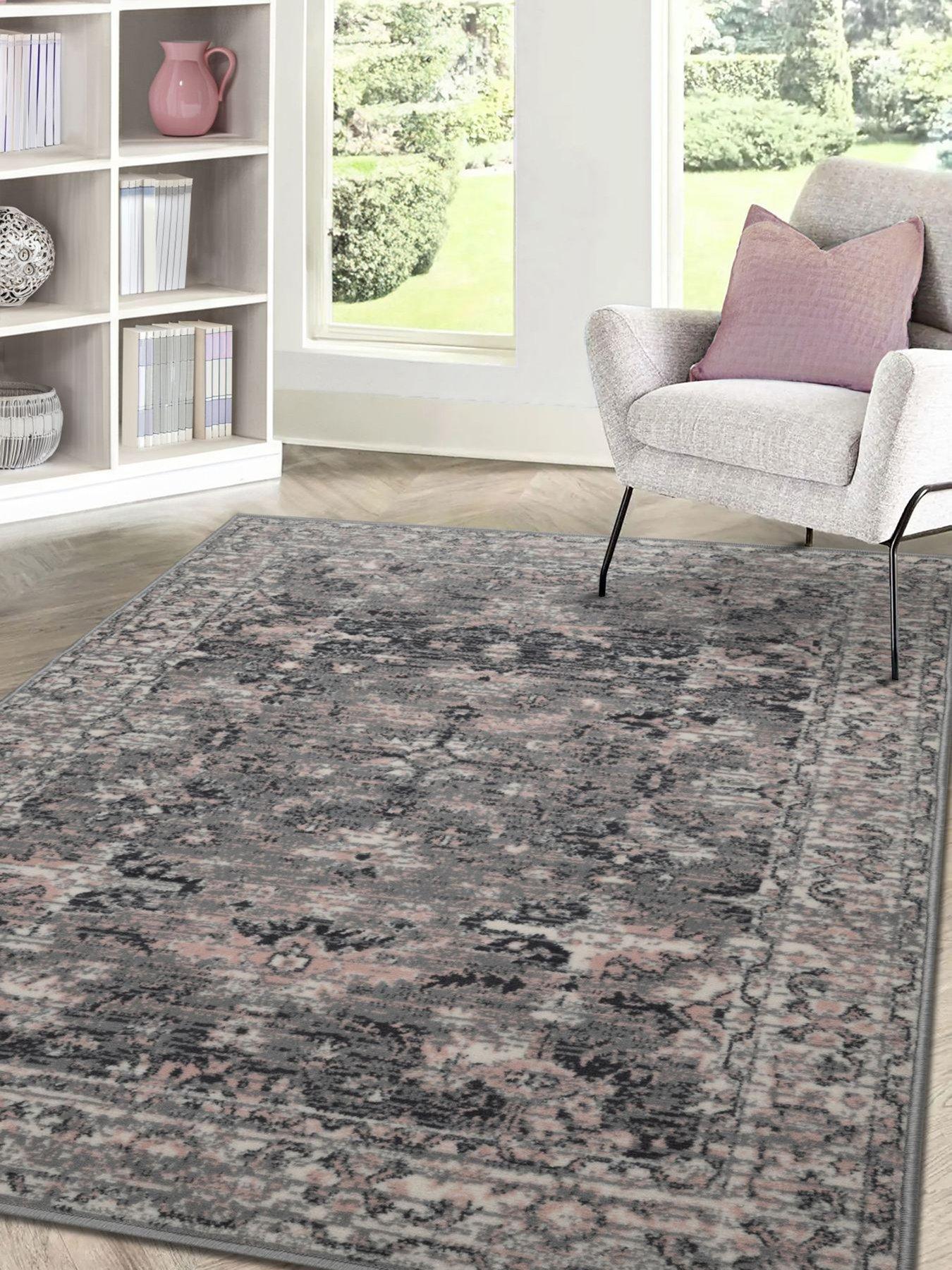 Very Home Maestro Grey Rug | Littlewoods