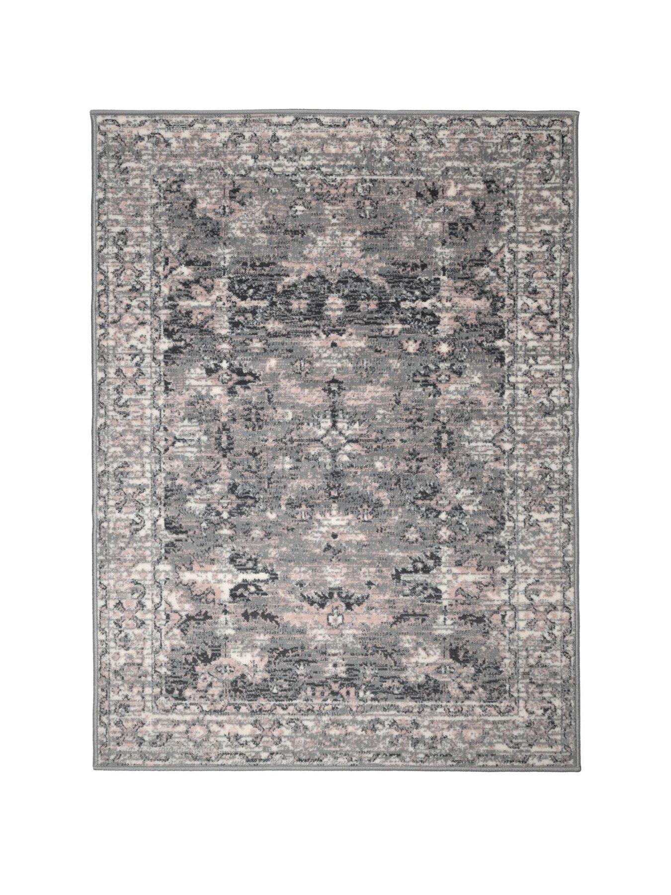 Very Home Maestro Grey Rug | Littlewoods