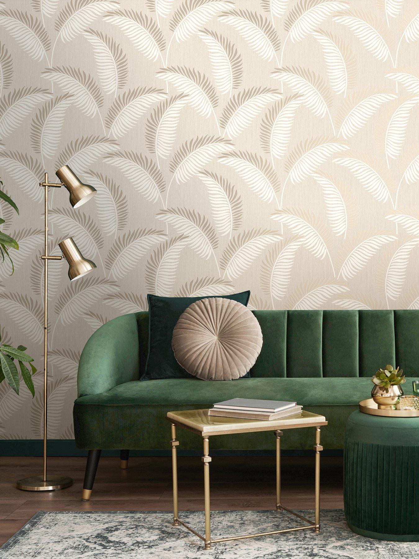 Home & Garden | Cream | Leaves & Trees | Littlewoods