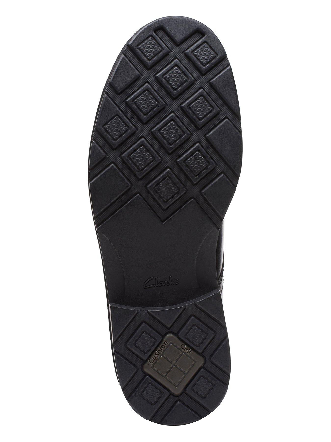 Clarks Kerton Lace Derby Shoes - Black | Littlewoods