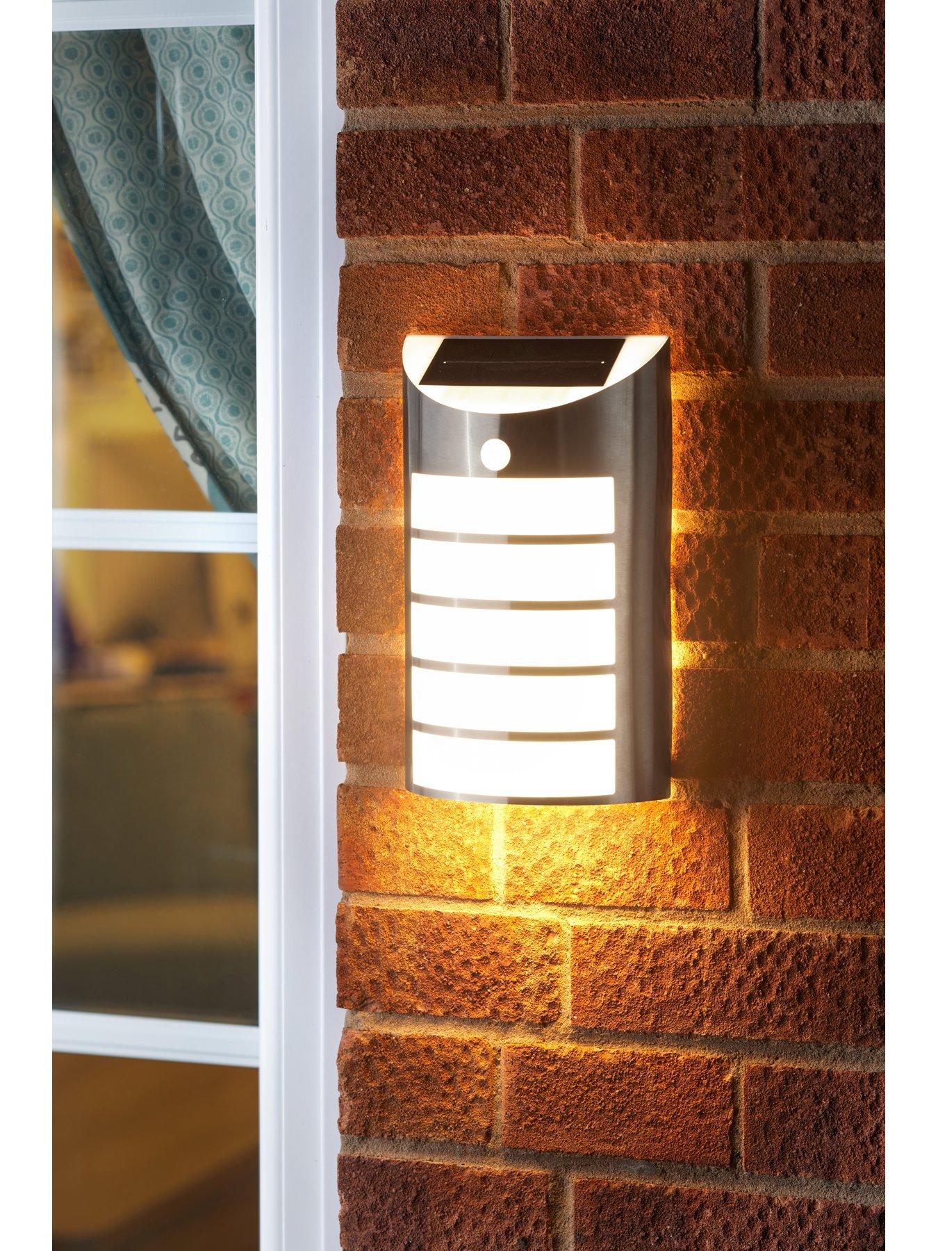 Smart Solar PIR Solar Welcome Light, 100 Lumen, Pack of 2 | littlewoods.com