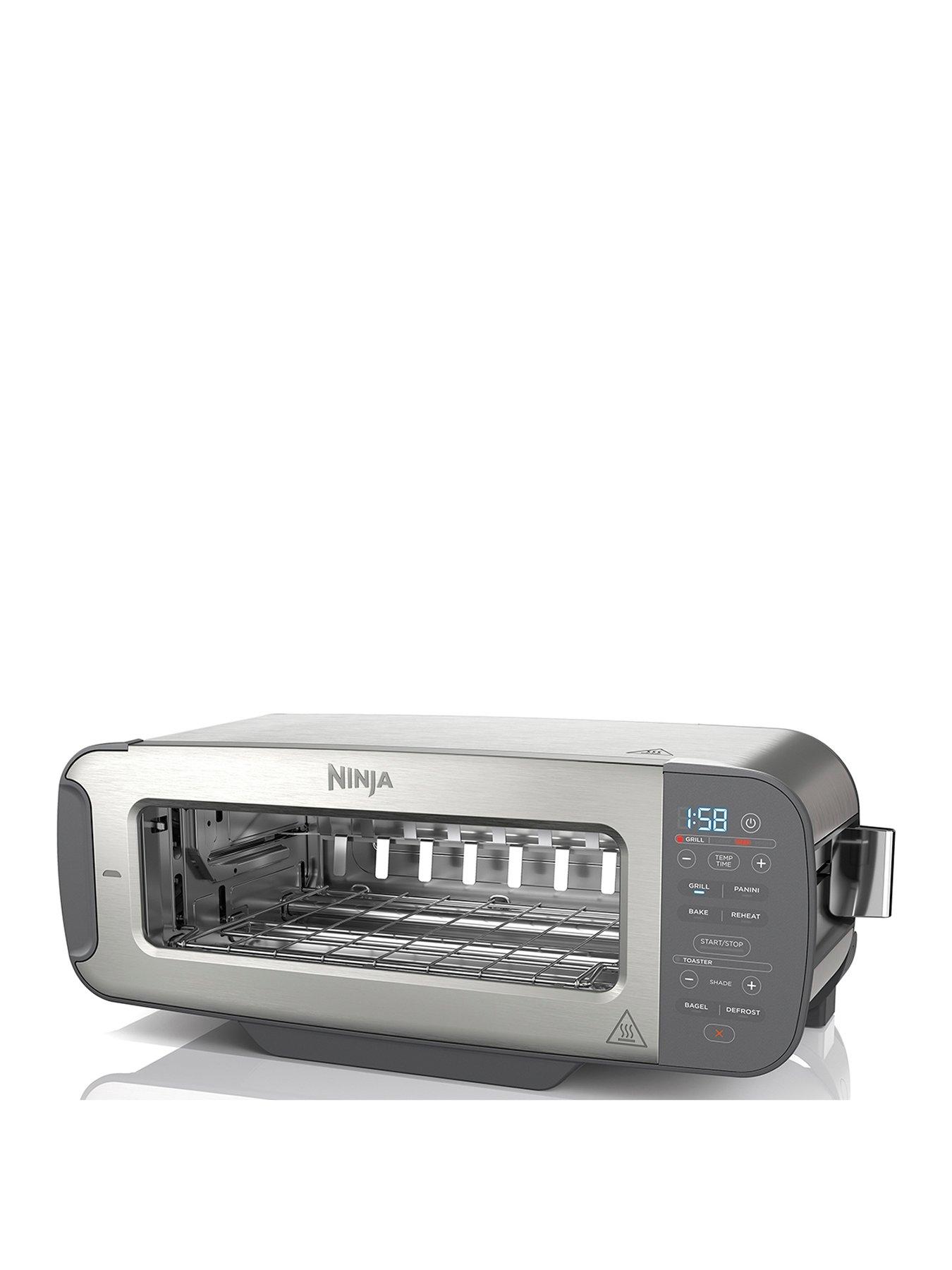NINJA Foodi 3-in-1 Toaster, Grill & Panini Press [Stainless Steel ...