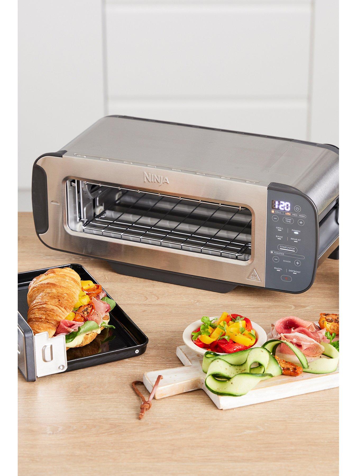 NINJA Foodi 3-in-1 Toaster, Grill & Panini Press [Stainless Steel ...